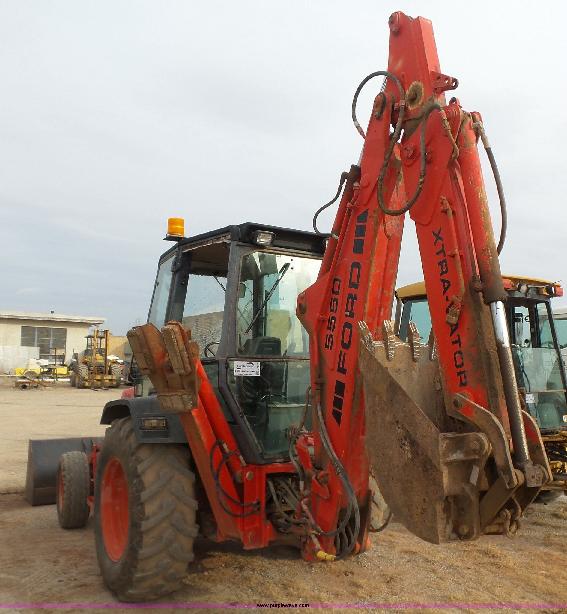 Ford 555D backhoe in Wakita, OK | Item L7267 sold | Purple Wave