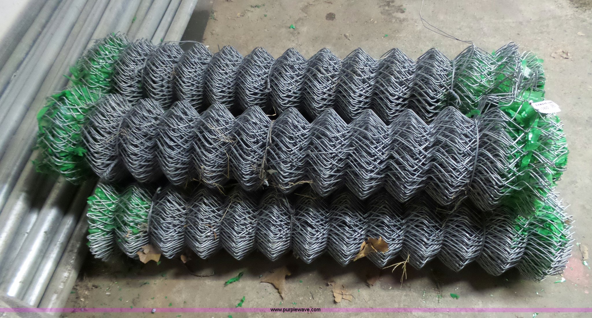 Chain link fencing in Osawatomie, KS | Item BT9360 sold | Purple Wave