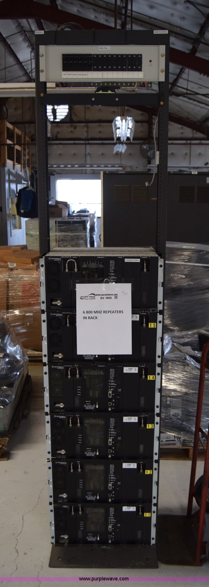 (6) Motorola 800 MHz repeaters in Wichita, KS | Item BX9806 sold ...