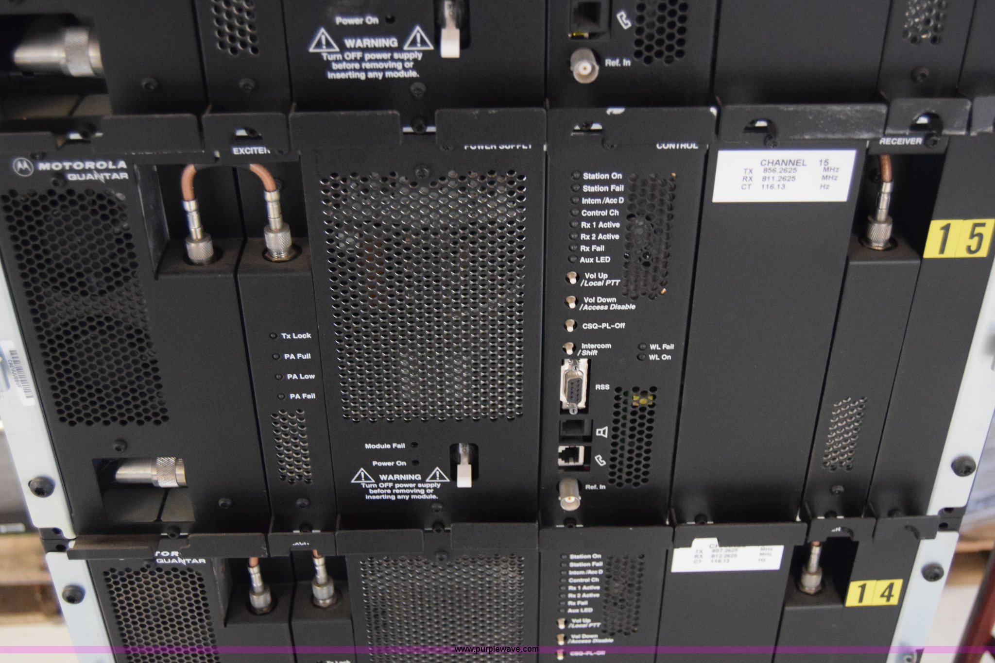 (6) Motorola 800 MHz repeaters in Wichita, KS | Item BX9806 sold ...