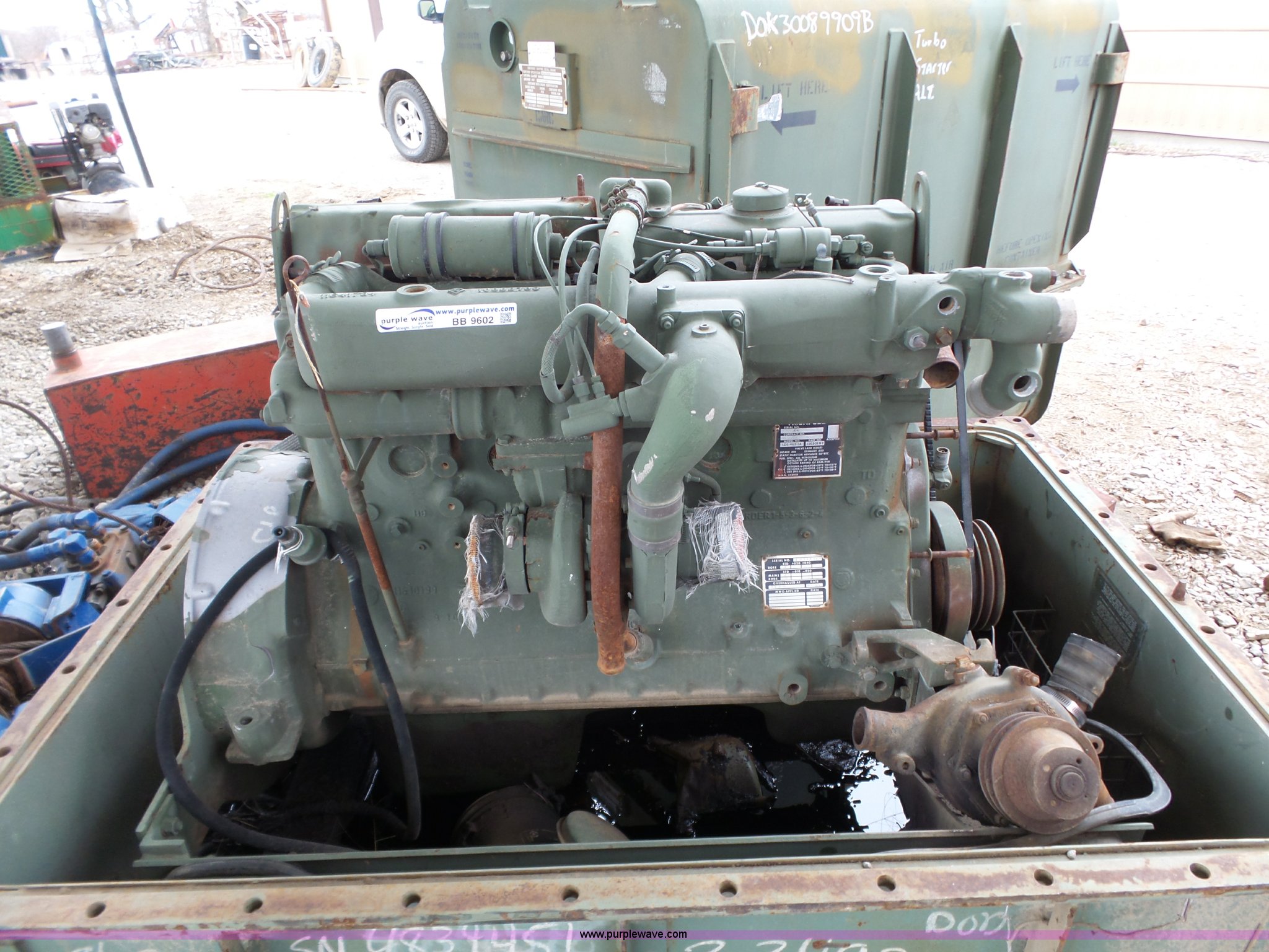 Continental six cylinder multi-fuel engine in Barnsdall, OK | Item ...