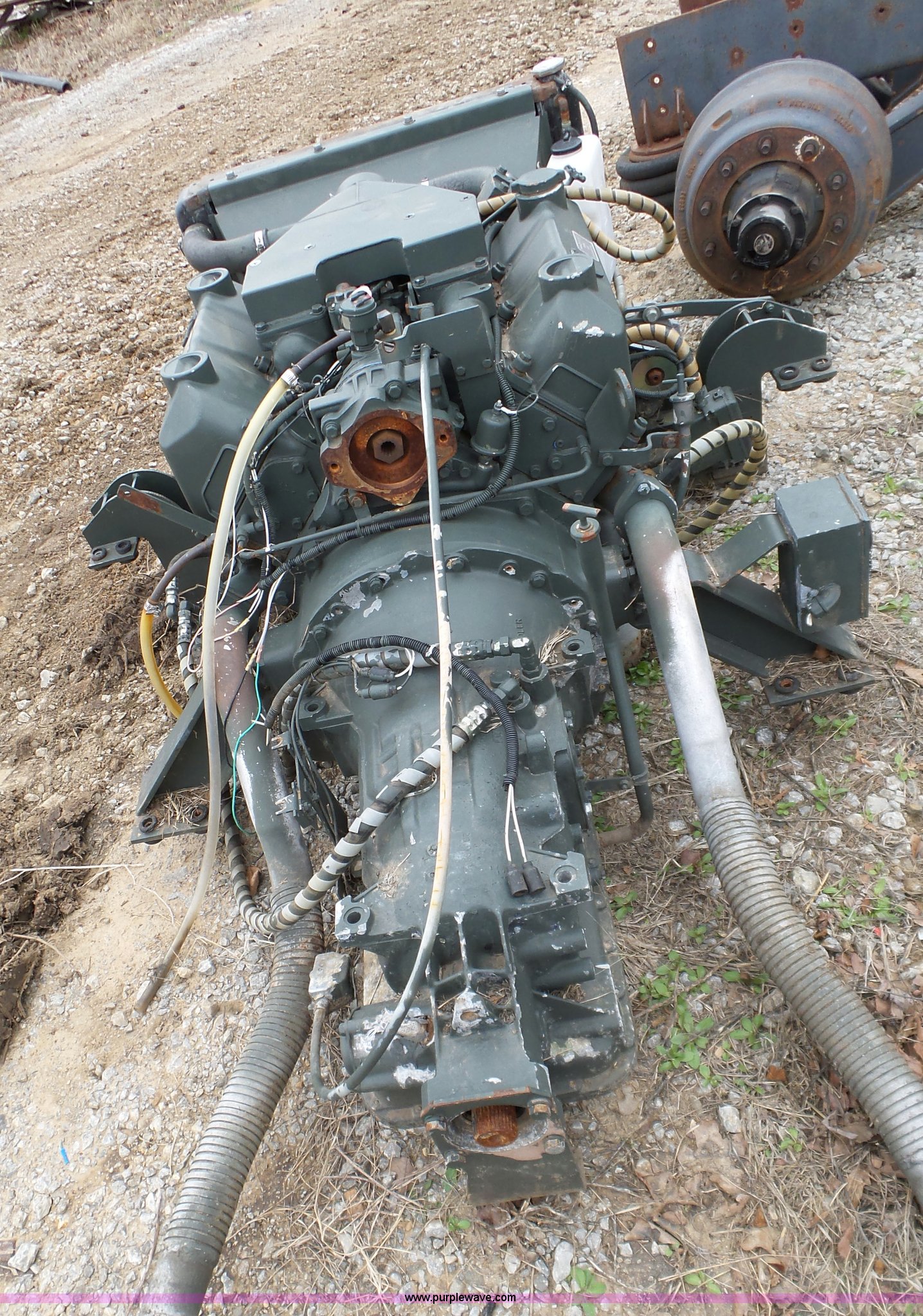 Cummins V6 diesel engine in Barnsdall, OK | Item C9719 sold | Purple Wave