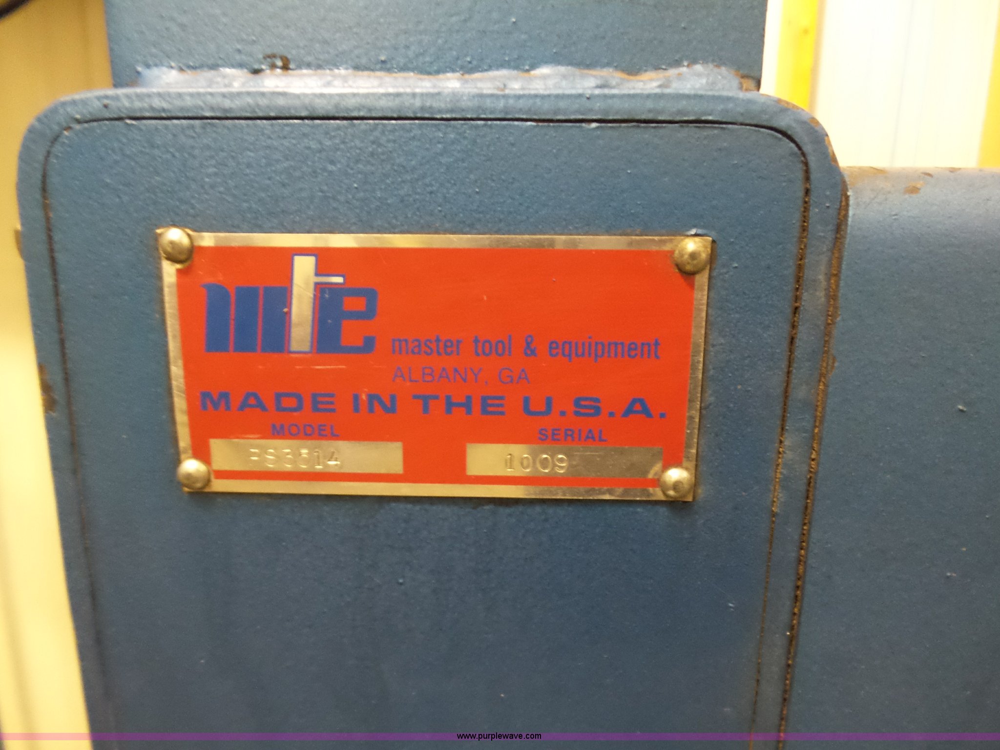 MTE PS3514 cylinder head sander in Salina, KS | Item CD9749 sold ...