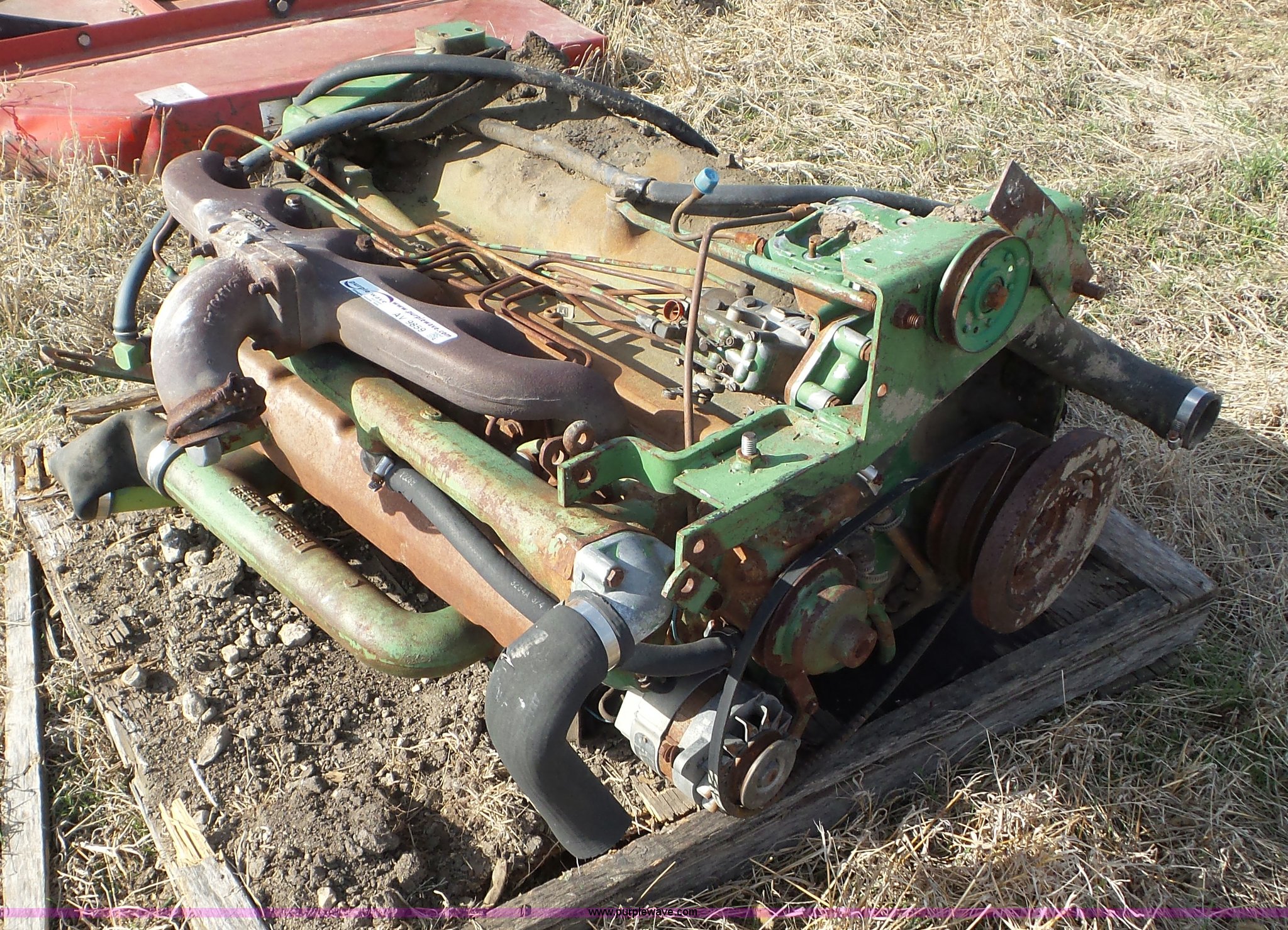 John Deere 329 C.I.D. diesel engine in Cuba, KS | Item AV9859 sold ...