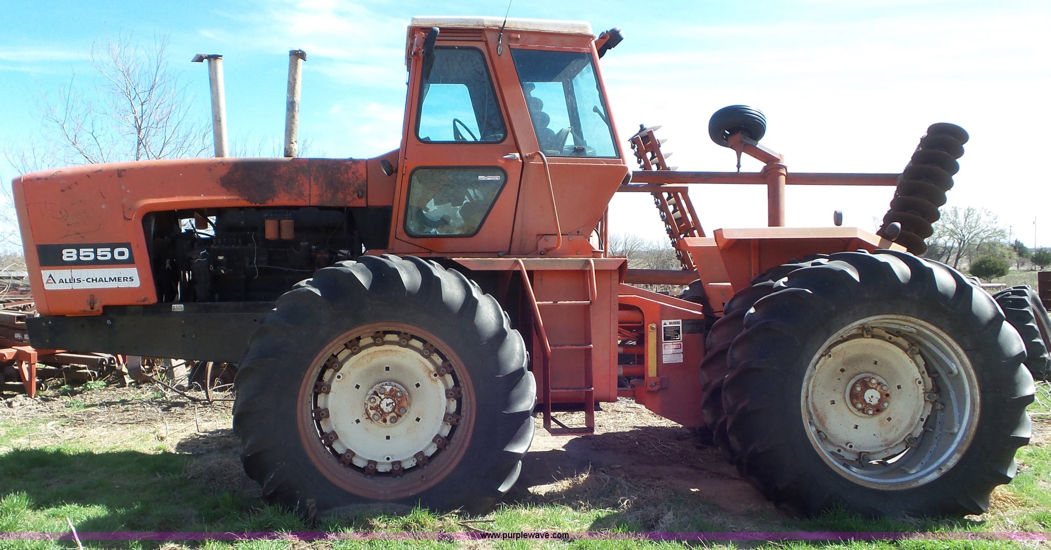 1979 Allis Chalmers 8550 4WD tractor in Jamestown, KS | Item CD9923 ...