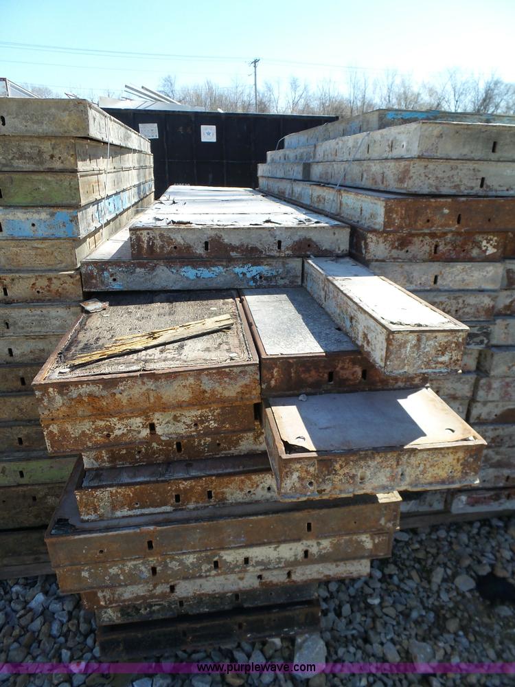 (52) assorted Simon concrete forms in Sedalia, MO | Item N9406 sold ...