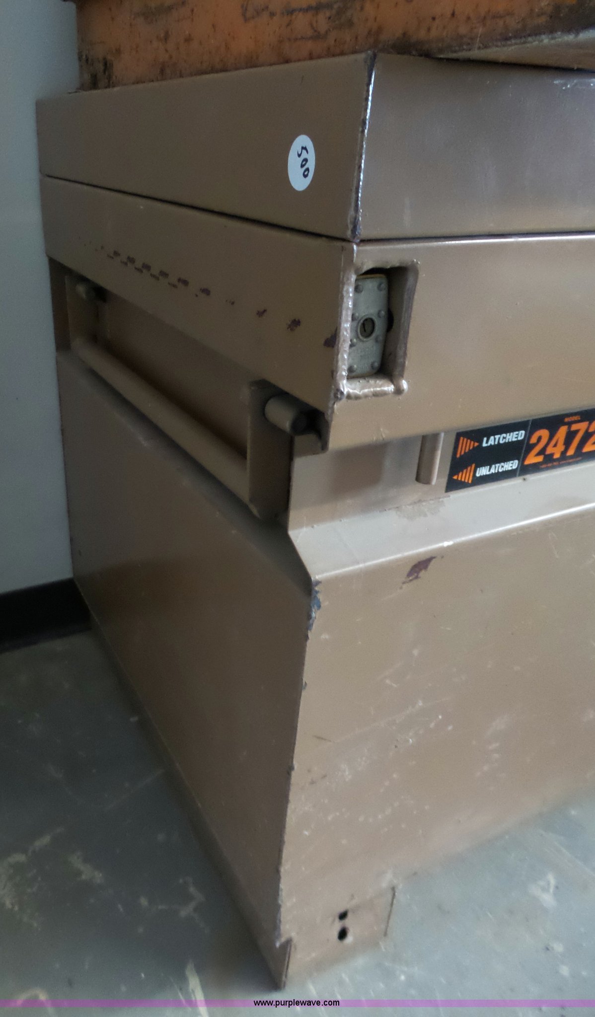 Knaack 2472 Jobmaster chest in Lenexa, KS | Item BT9252 sold | Purple Wave