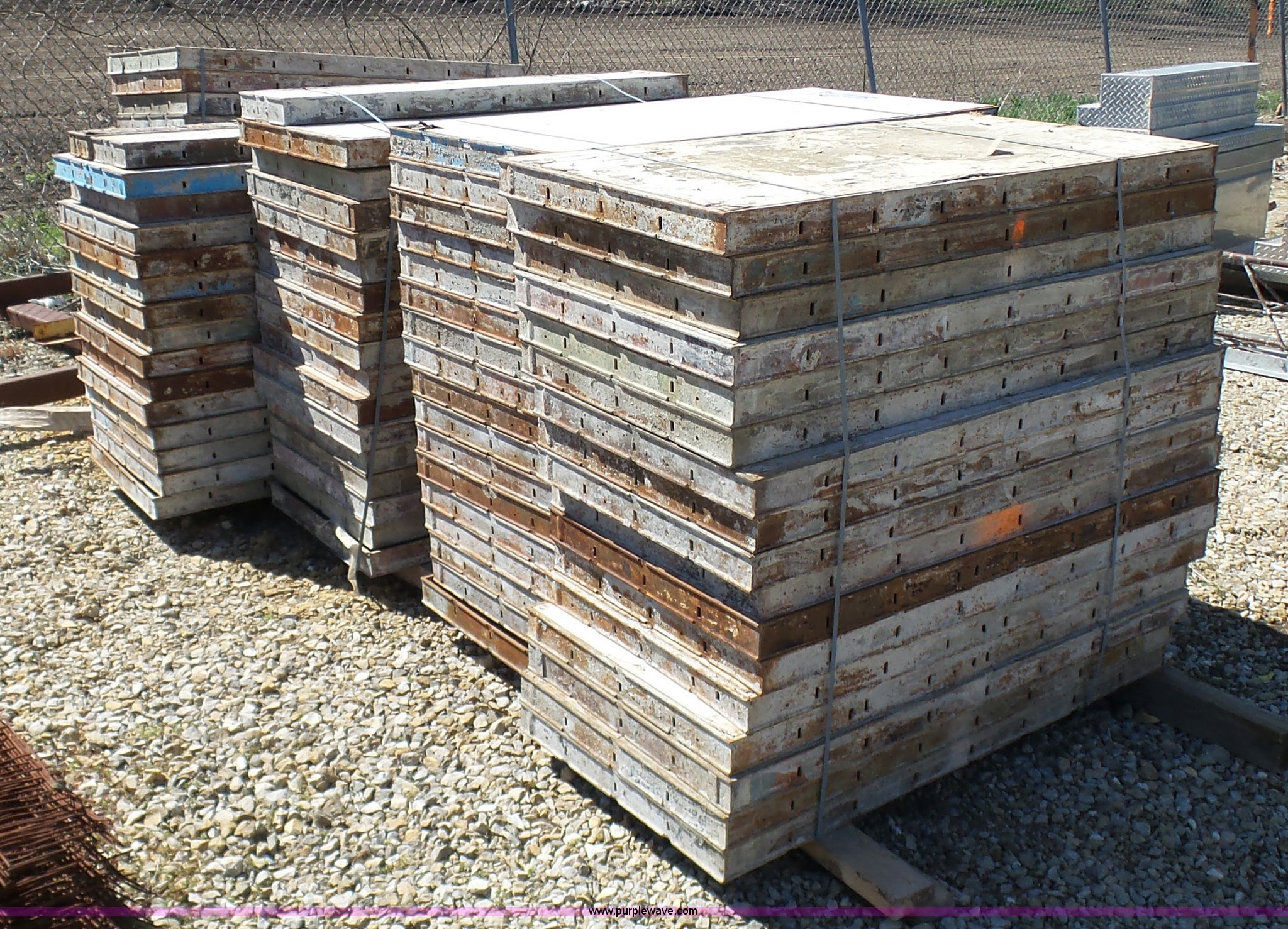 Assorted Simon concrete forms in Sedalia, MO | Item K4262 sold | Purple ...