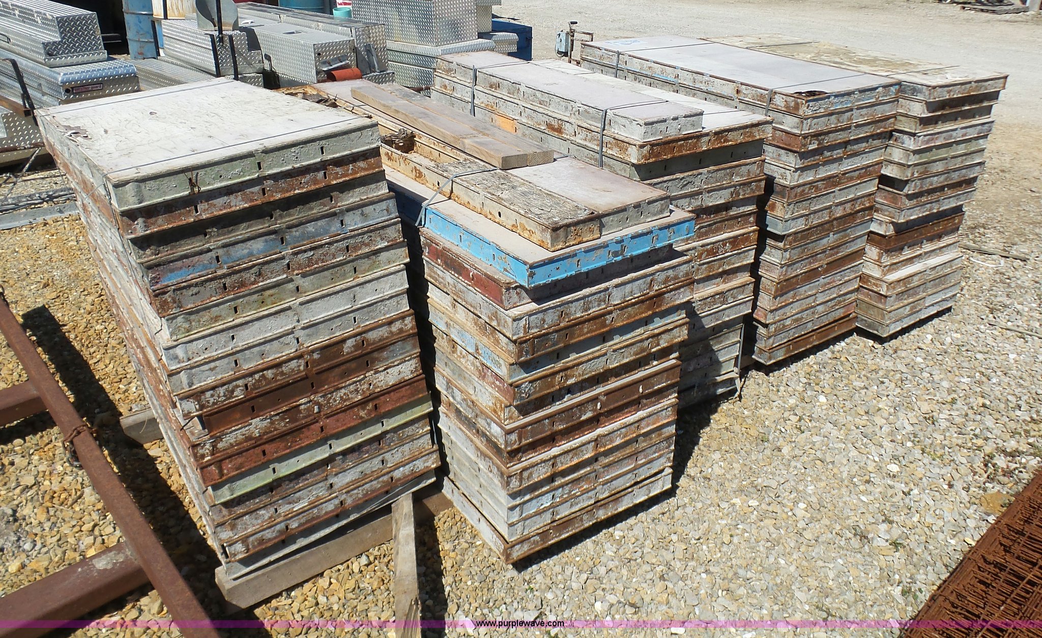 Assorted Simon concrete forms in Sedalia, MO | Item K4262 sold | Purple ...