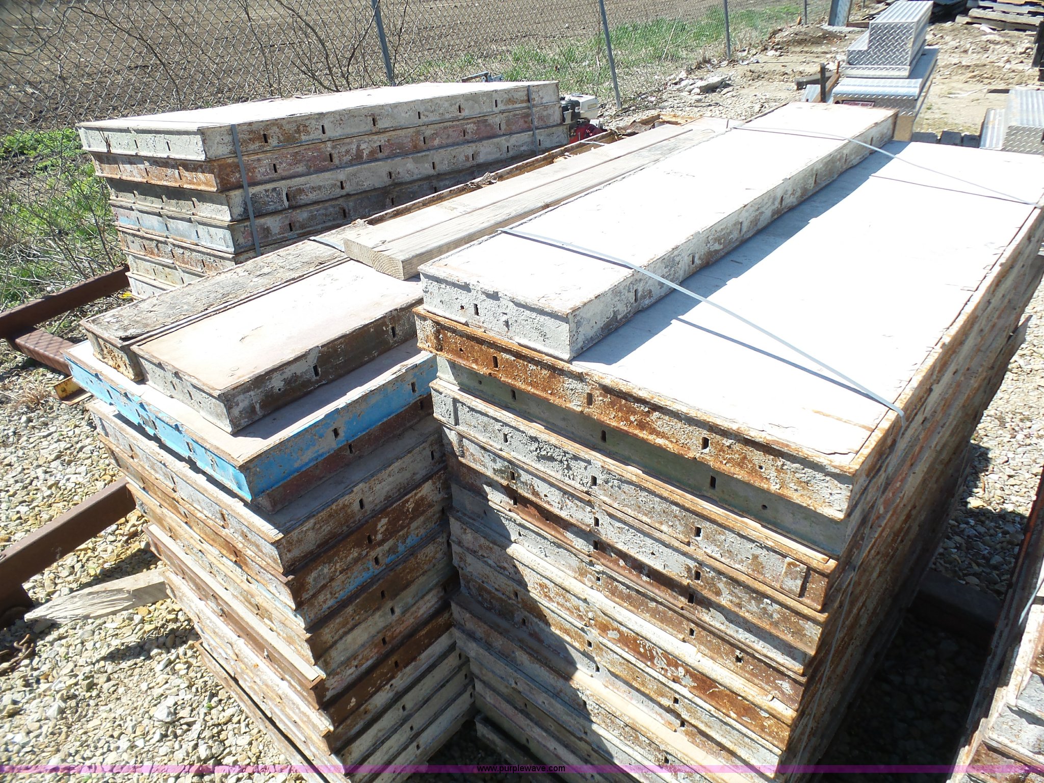 Assorted Simon concrete forms in Sedalia, MO | Item K4262 sold | Purple ...