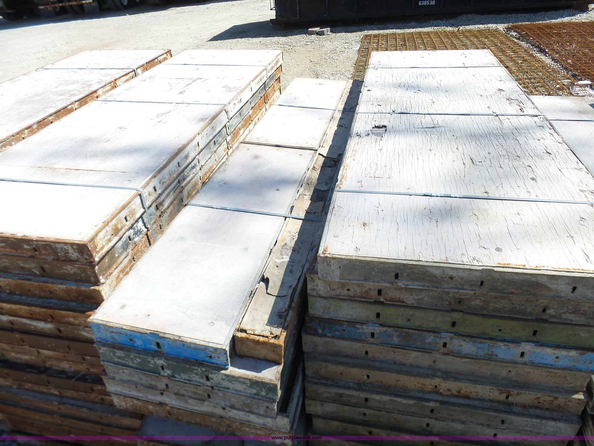 (59) Simon concrete forms in Sedalia, MO | Item K4264 sold | Purple Wave