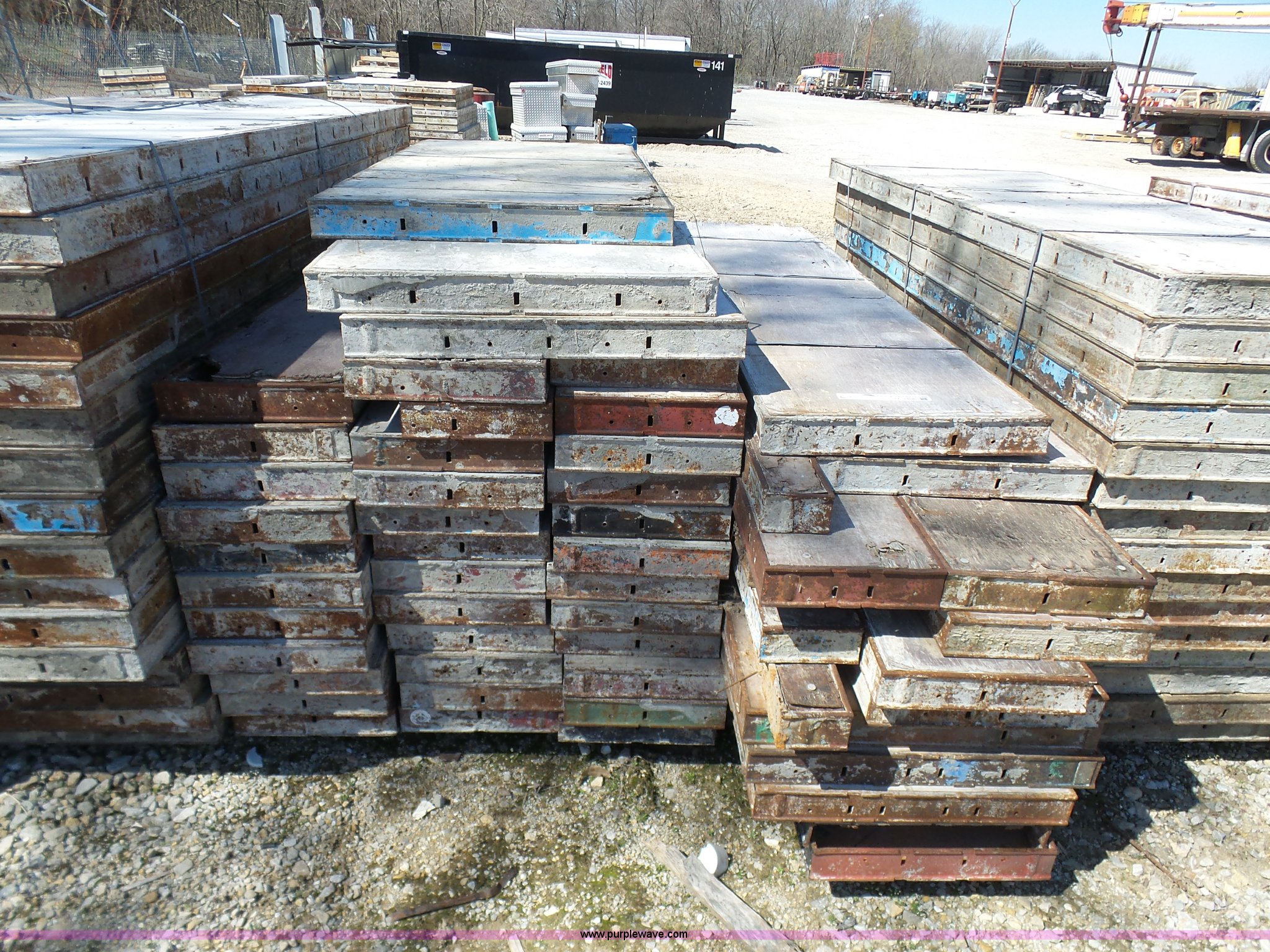 (52) assorted Simon concrete forms in Sedalia, MO | Item N9406 sold ...