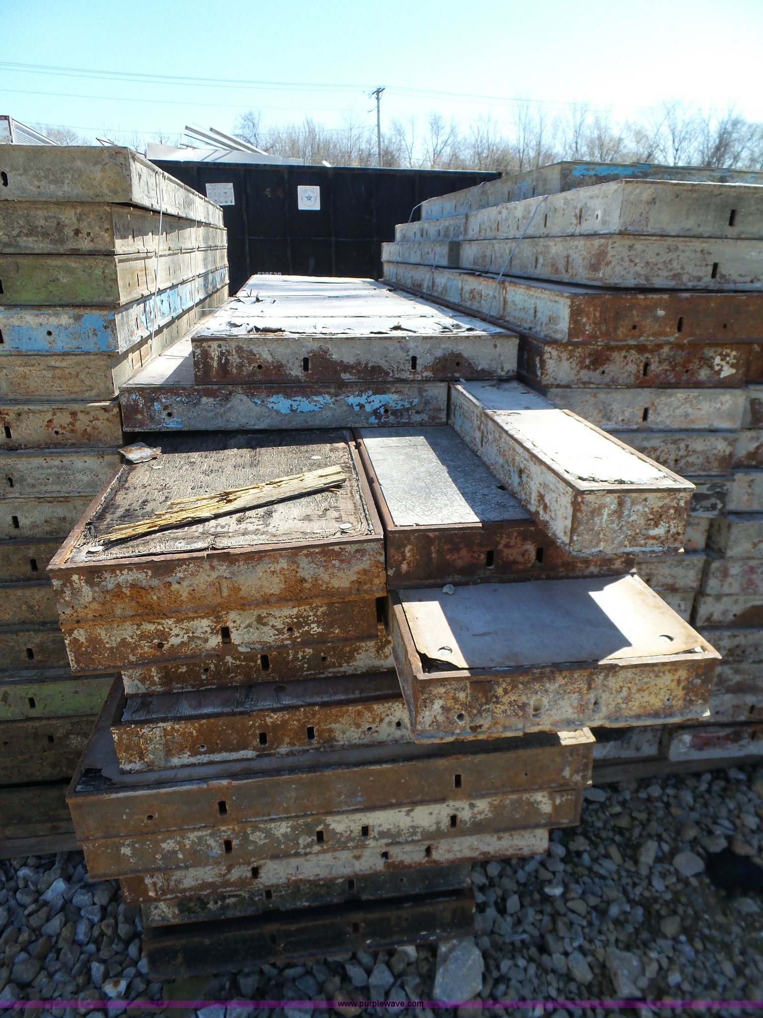 (52) assorted Simon concrete forms in Sedalia, MO | Item N9406 sold ...