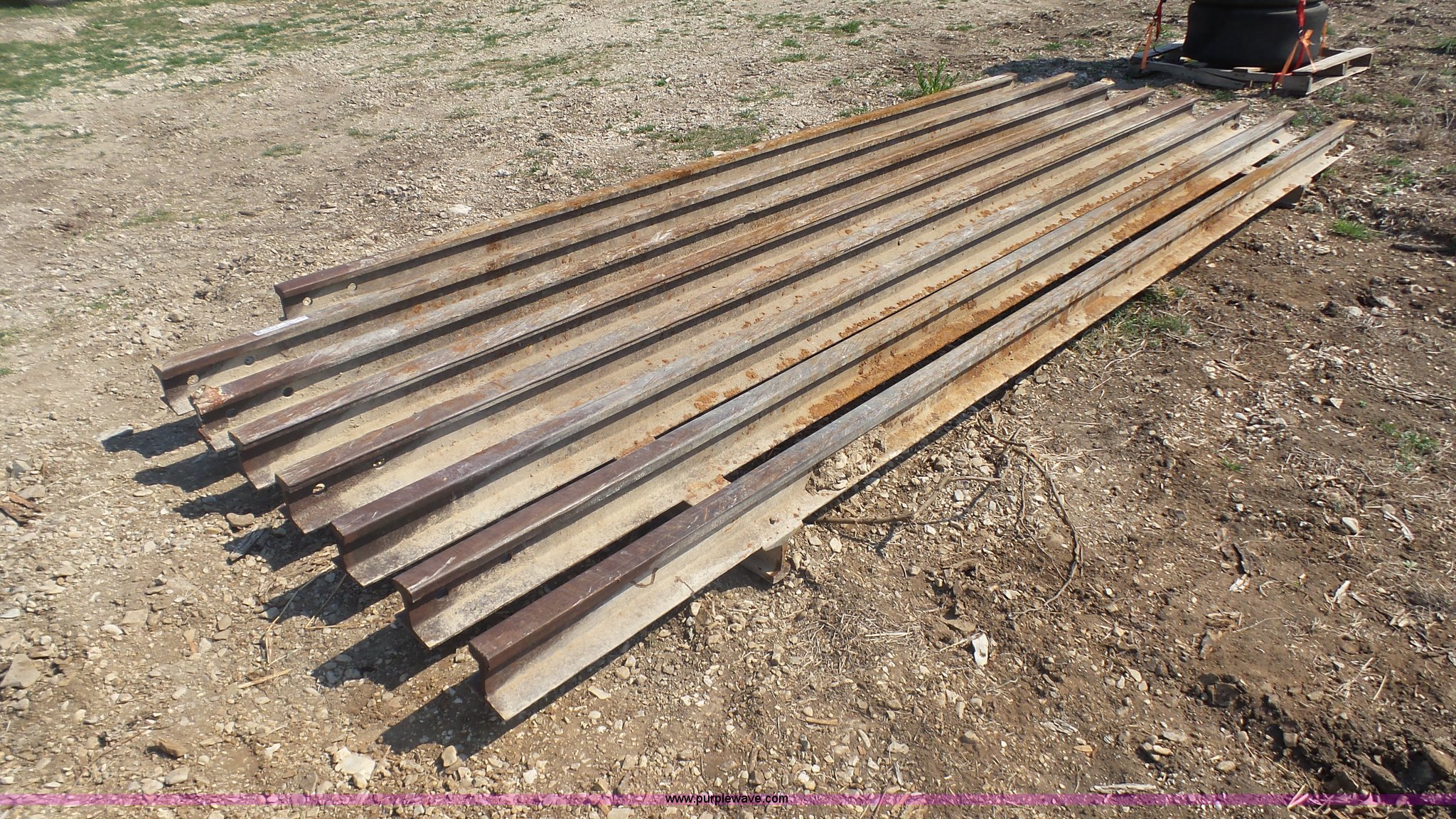 Cattle guard rail in Alma, KS | Item AO9831 sold | Purple Wave