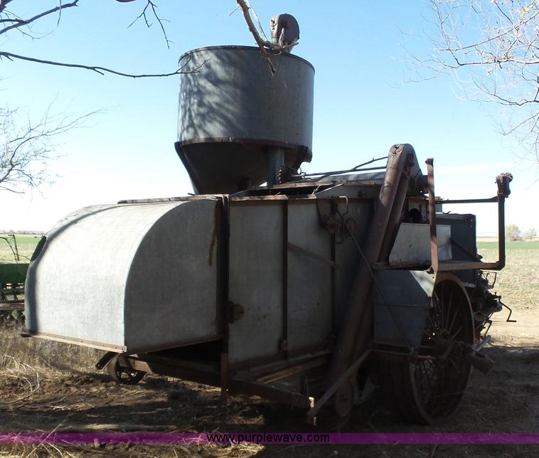 J.I. Case threshing machine in Copeland, KS | Item AR9411 sold | Purple ...