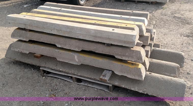 Assorted concrete curb stops in Manhattan, KS | Item F1268 sold ...
