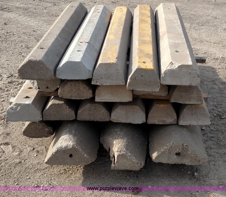 Assorted concrete curb stops in Manhattan, KS | Item F1268 sold ...