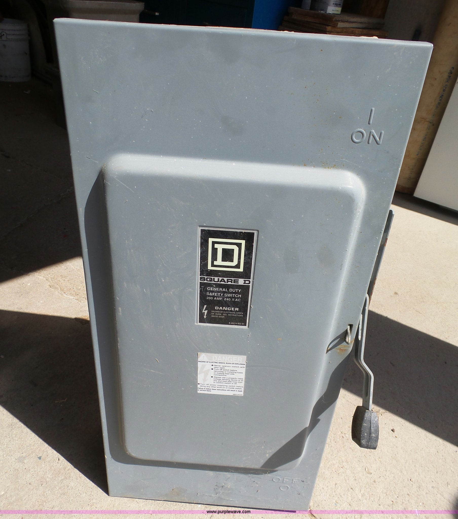 (2) Square D electrical boxes in Marysville, KS | Item BE9815 sold ...