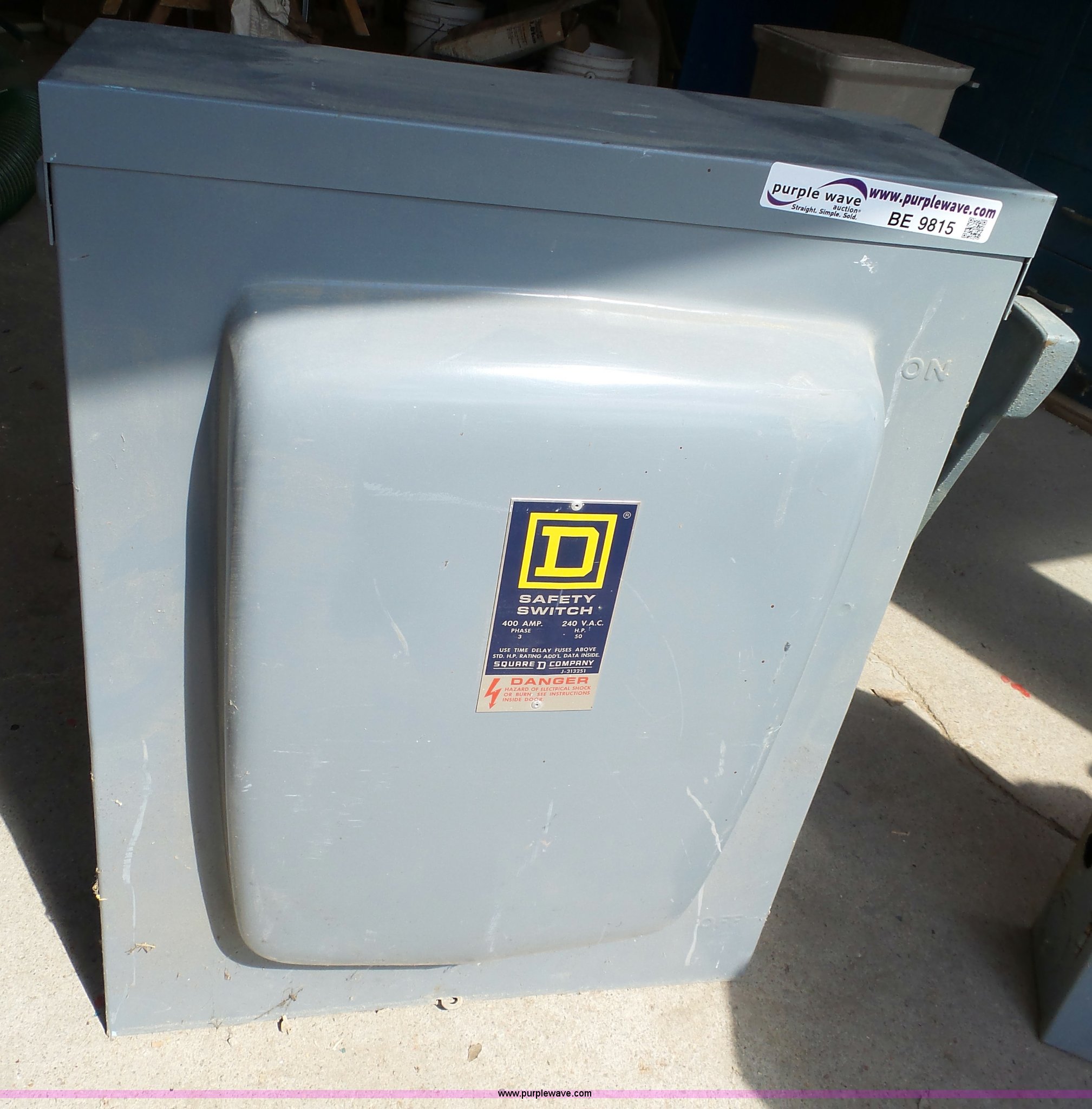 (2) Square D electrical boxes in Marysville, KS | Item BE9815 sold ...