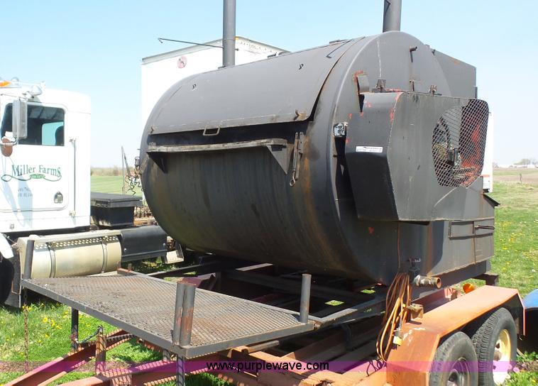 Shop built smoker with rotisserie in Wellsville, KS | Item BN9577 sold ...