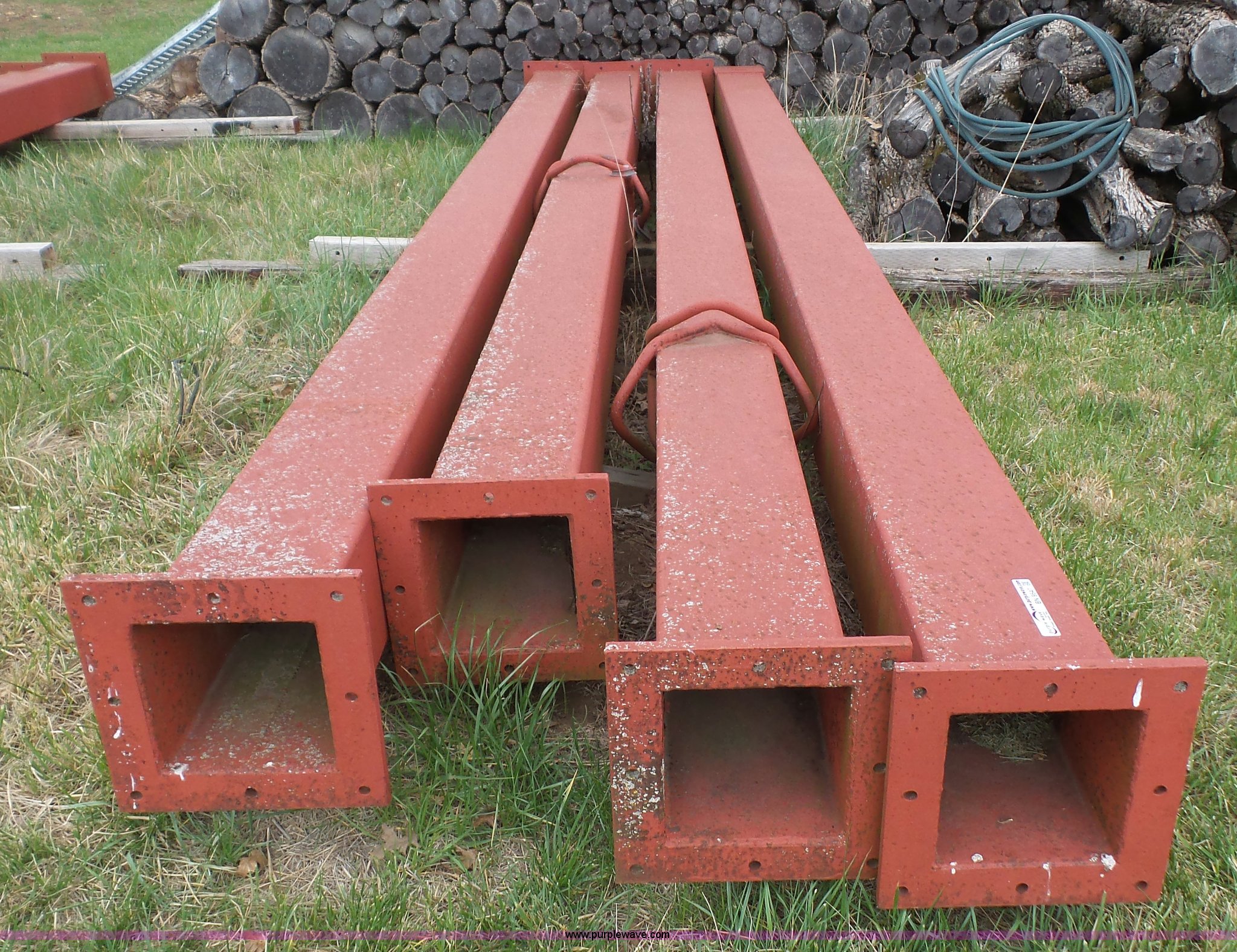 (4) 10" x 10" square tubing sections with mounting plates in Ottawa, KS ...