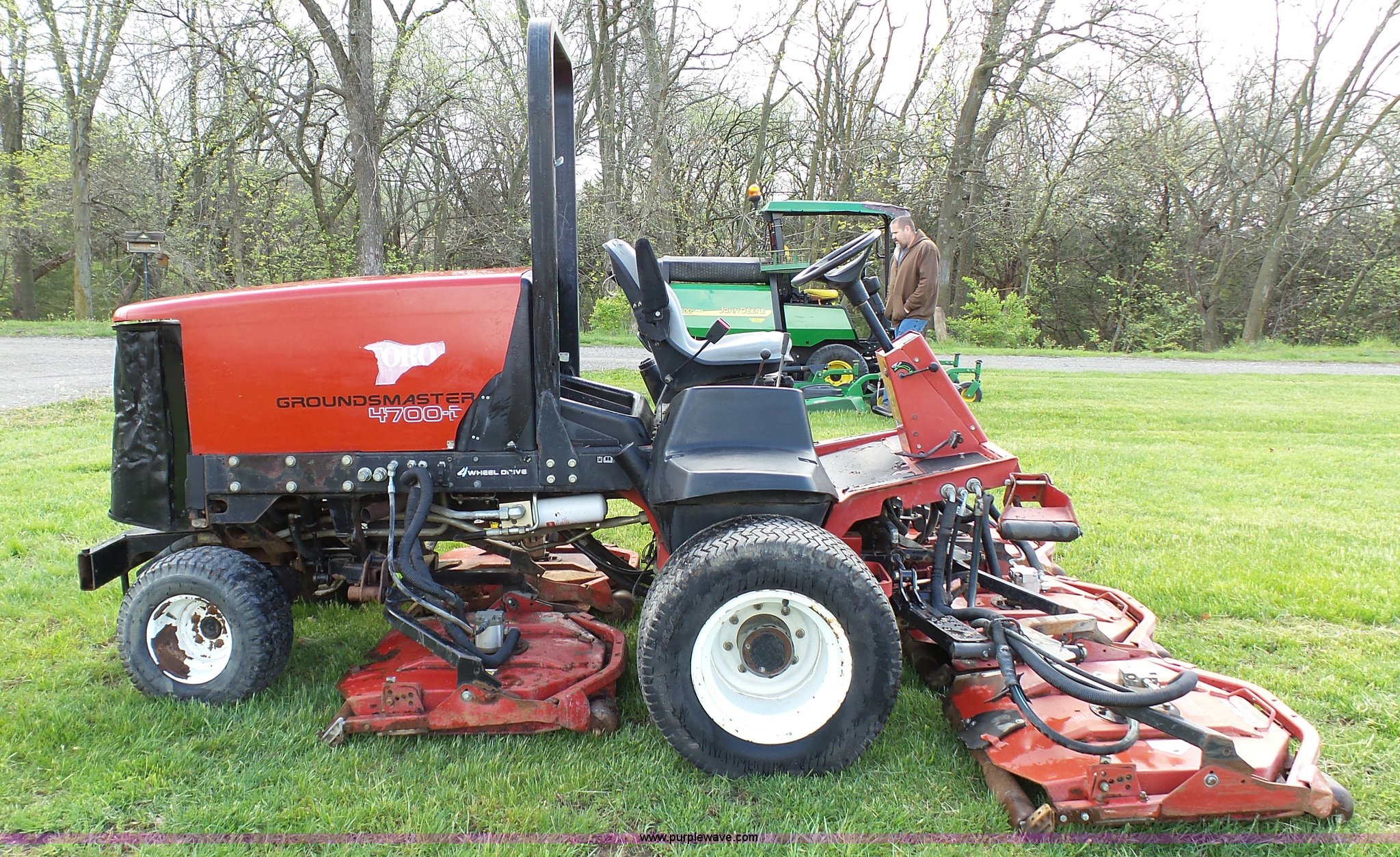Toro Groundsmaster 4700D lawn mower in Leavenworth, KS | Item K4183 ...