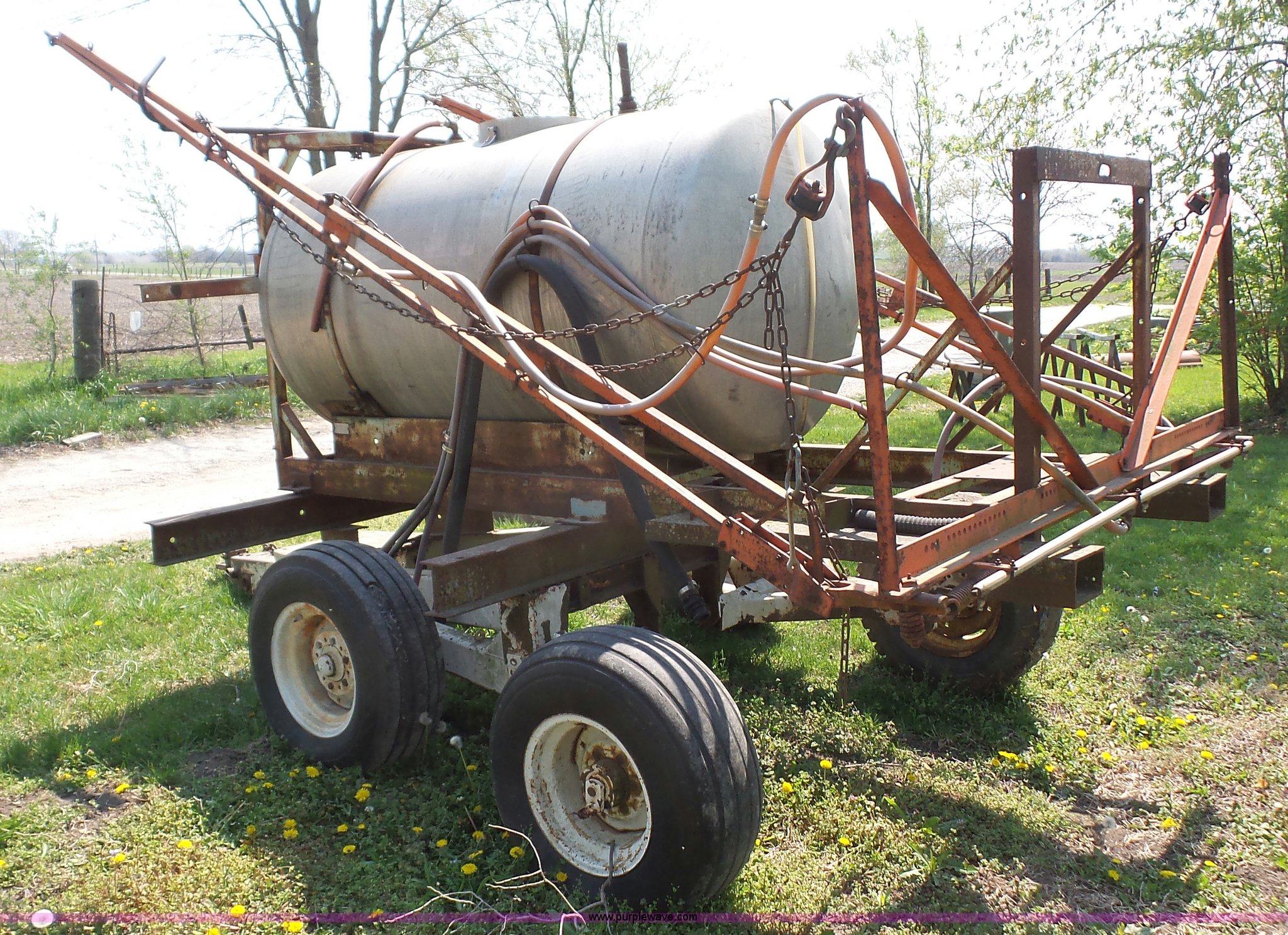 Westheffer sprayer in Wellsville, KS | Item K4620 sold | Purple Wave