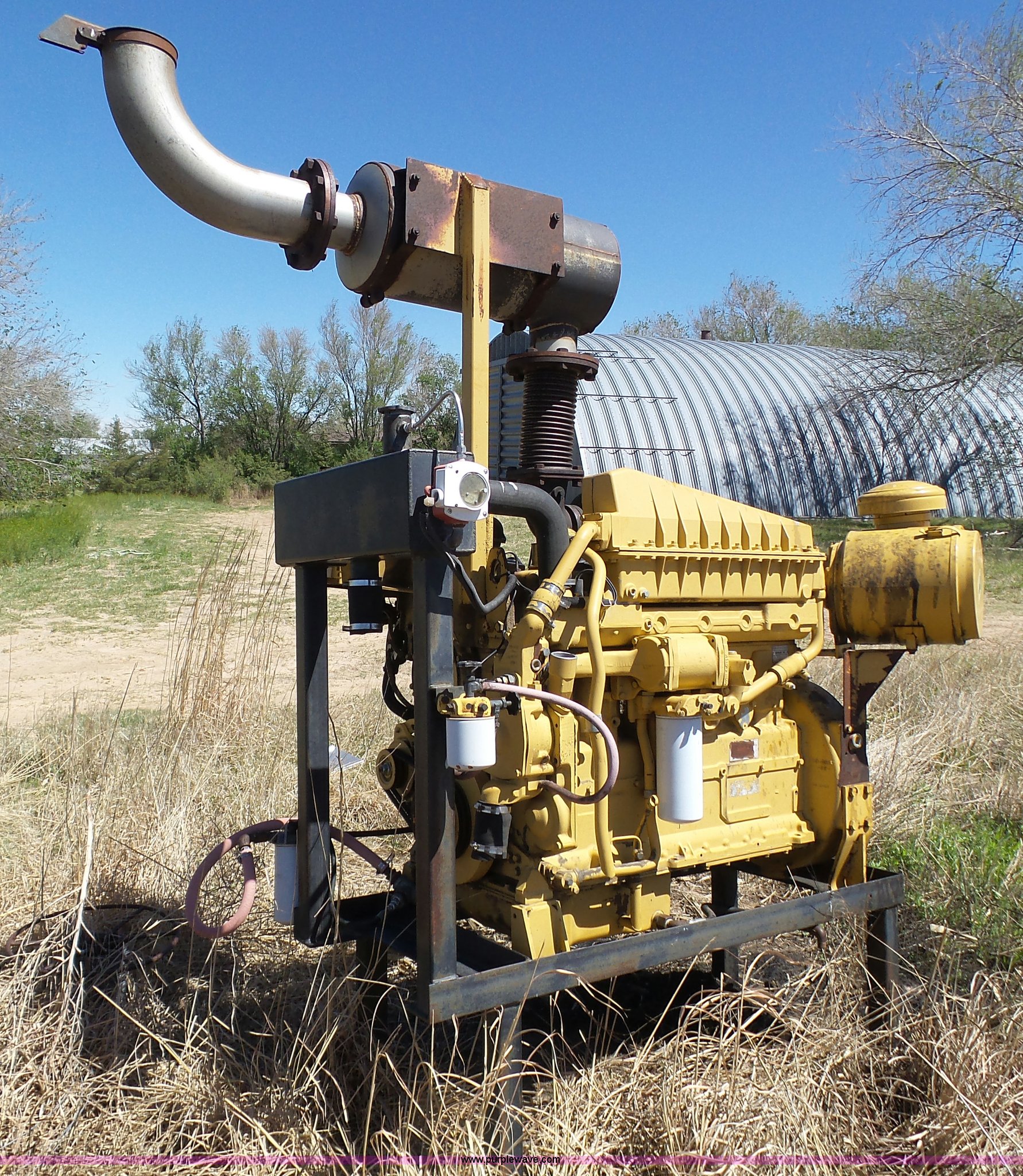 Caterpillar 3306 turbo diesel irrigation engine in Keyes, OK | Item ...