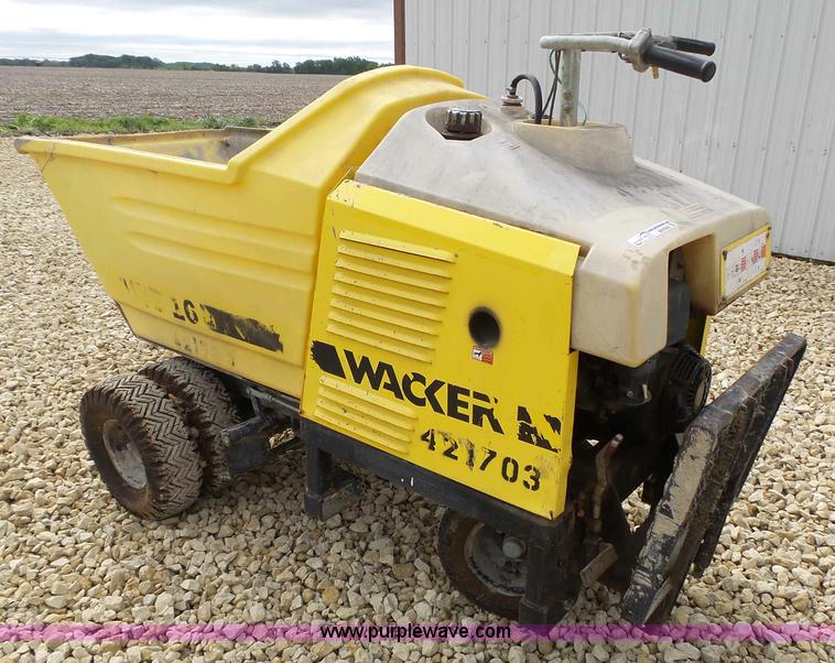 Wacker WB16AF concrete buggy in St. Marys, KS | Item AM9543 sold ...