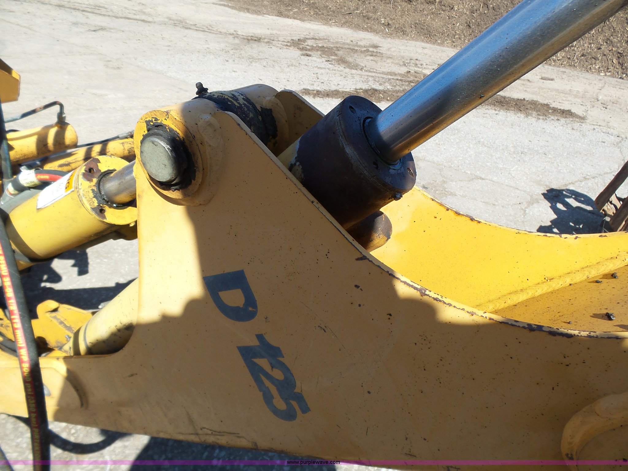 Case D125 skid steer backhoe in St. Louis, MO | Item K1321 sold ...