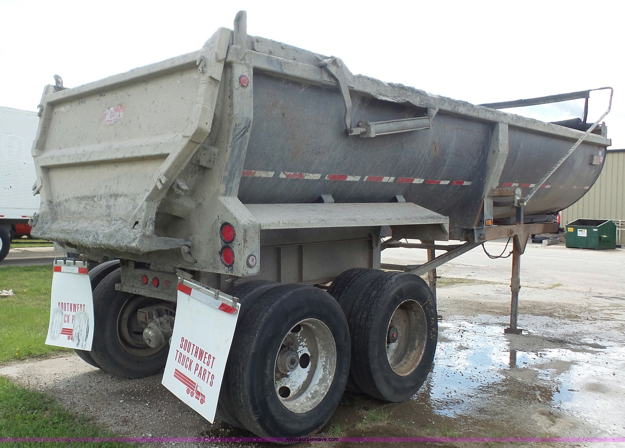 1999 Travis HRS end dump trailer in Topeka, KS | Item K5219 sold ...