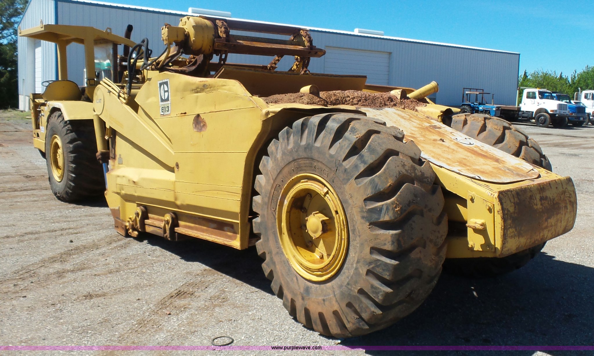 1973 Caterpillar 613 elevating scraper in Perry, OK | Item K7215 sold ...