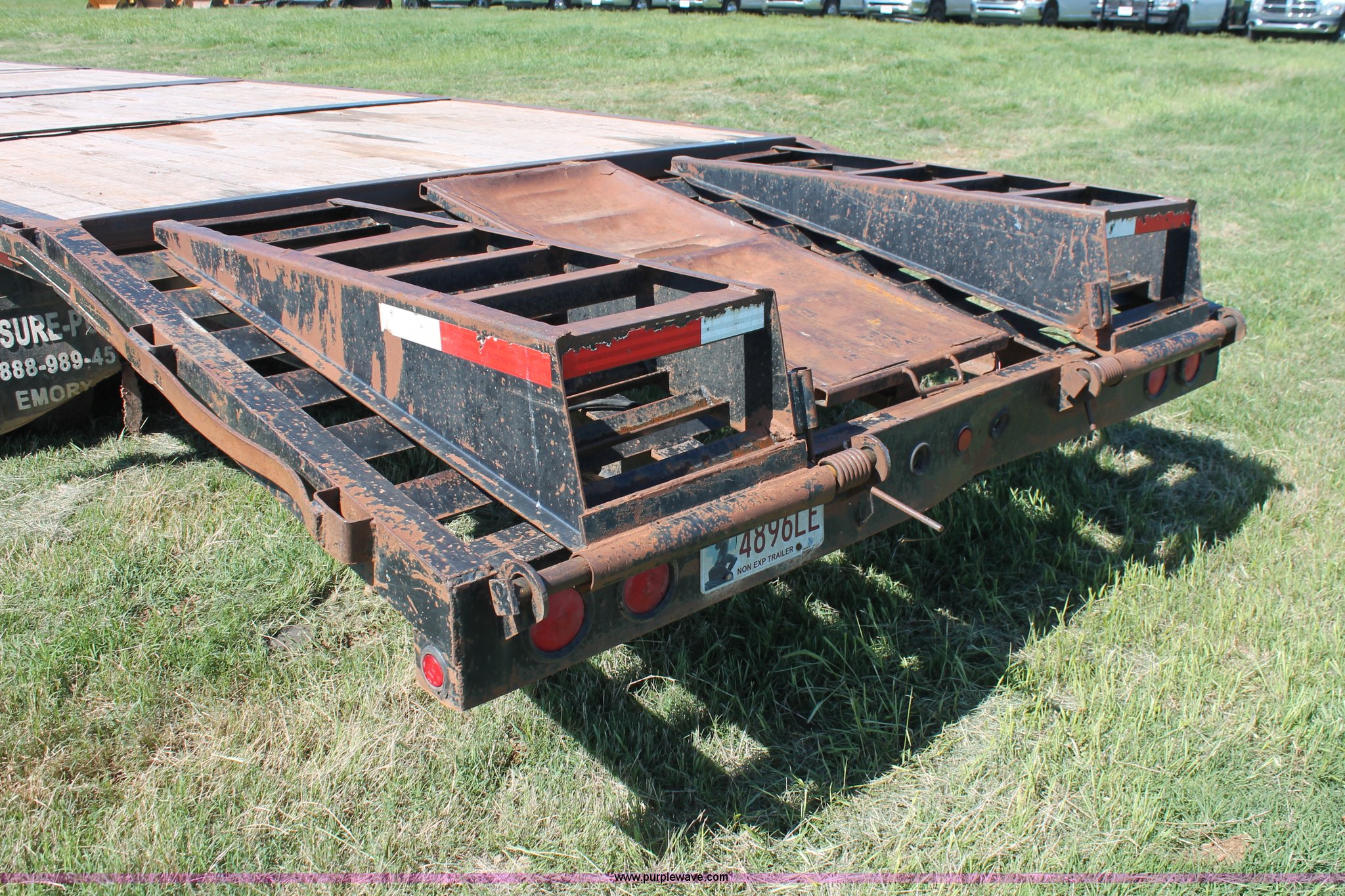 2007 Sure Pull DG322 equipment trailer in Bray, OK | Item K8919 sold ...