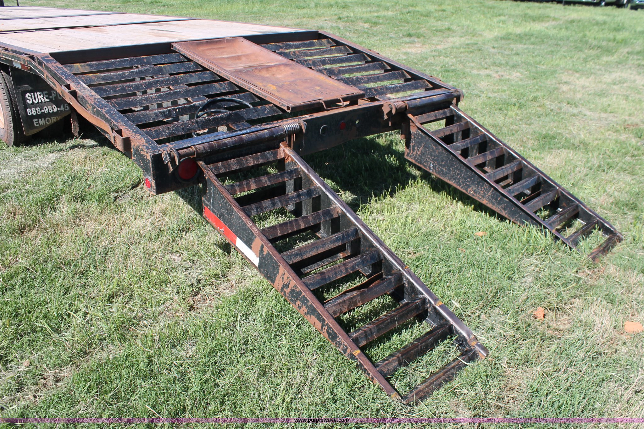 2007 Sure Pull DG322 equipment trailer in Bray, OK | Item K8919 sold ...