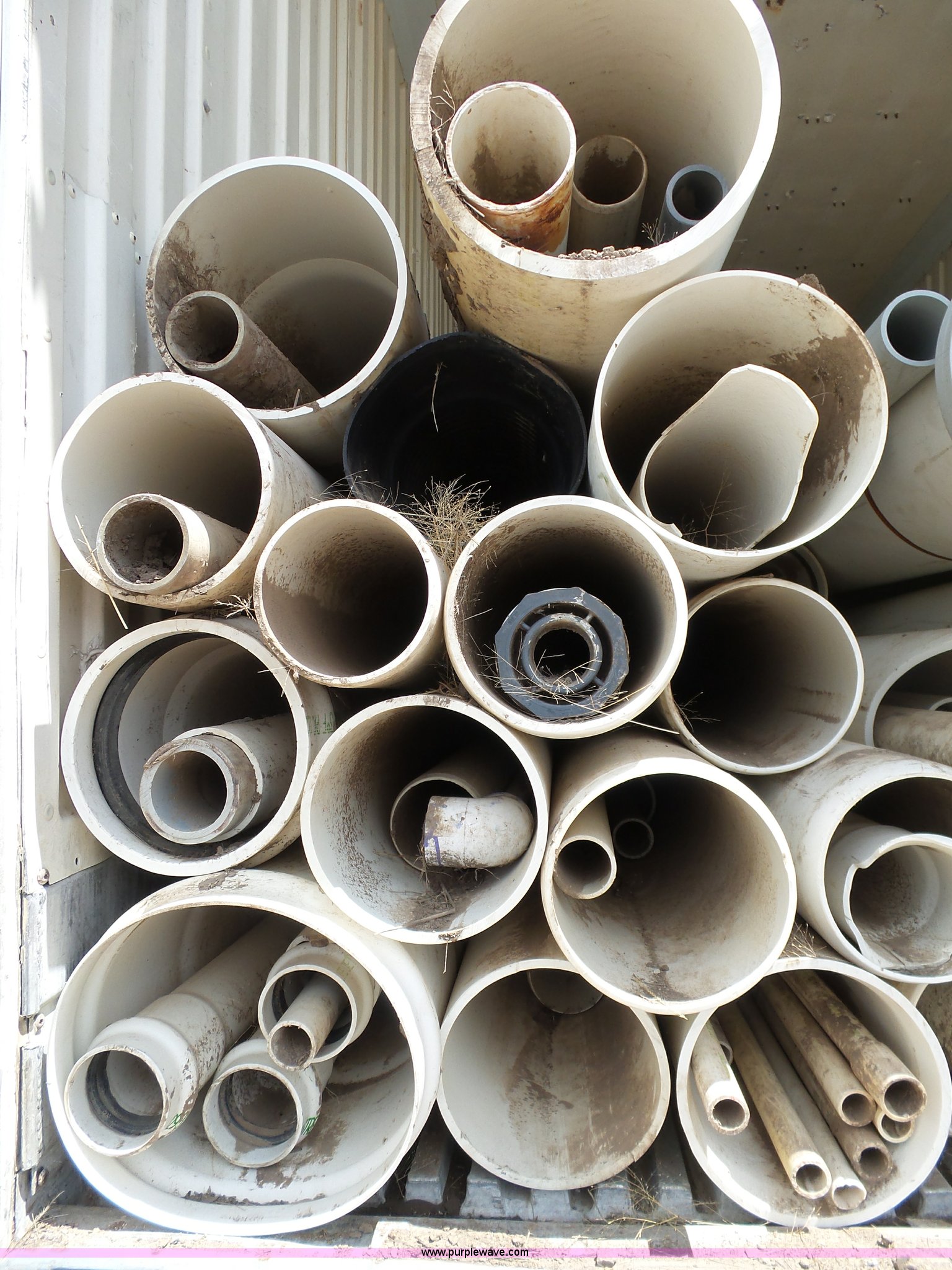 PVC pipe in Sublette, KS | Item J6139 sold | Purple Wave