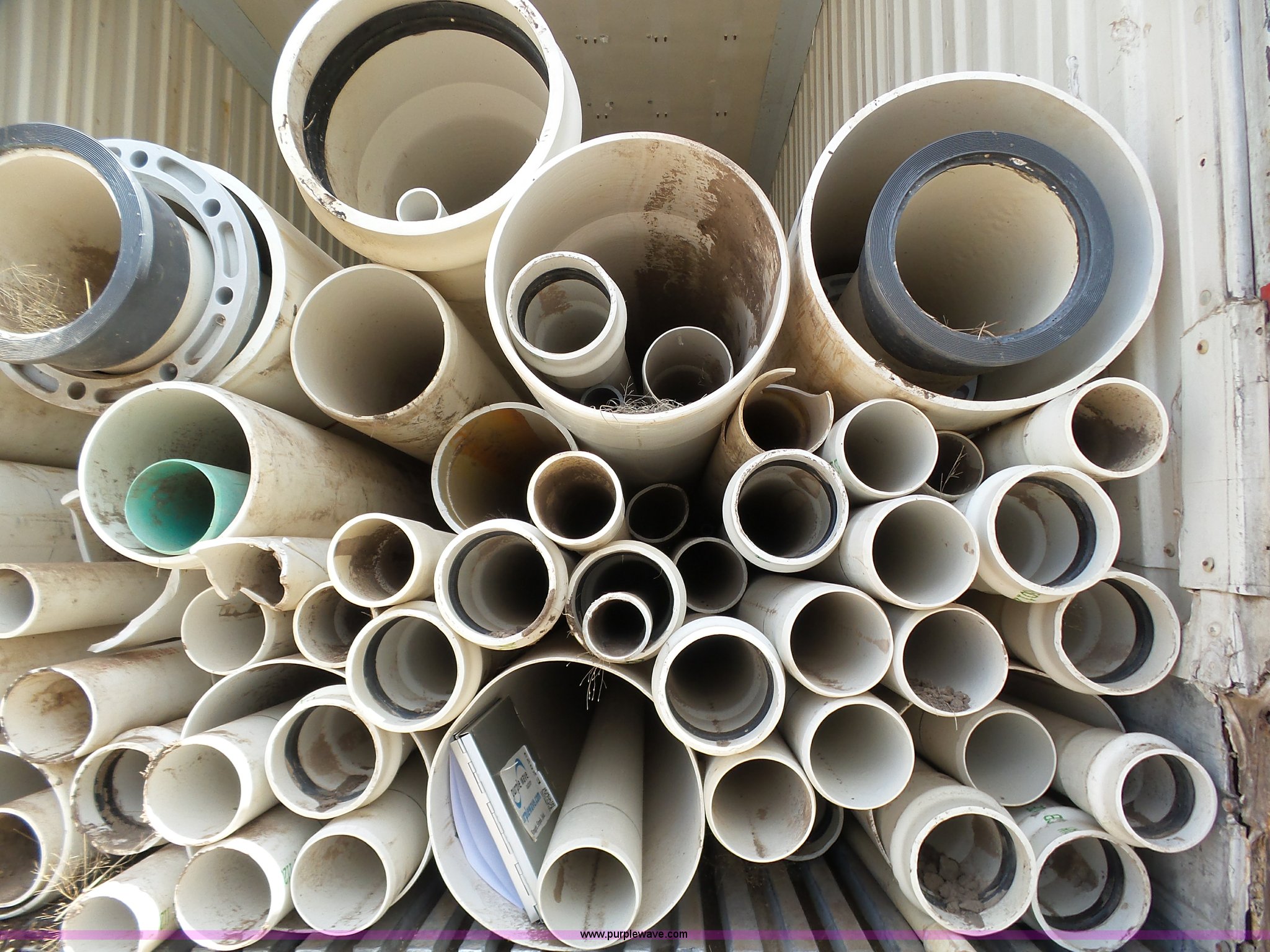 PVC pipe in Sublette, KS | Item J6139 sold | Purple Wave