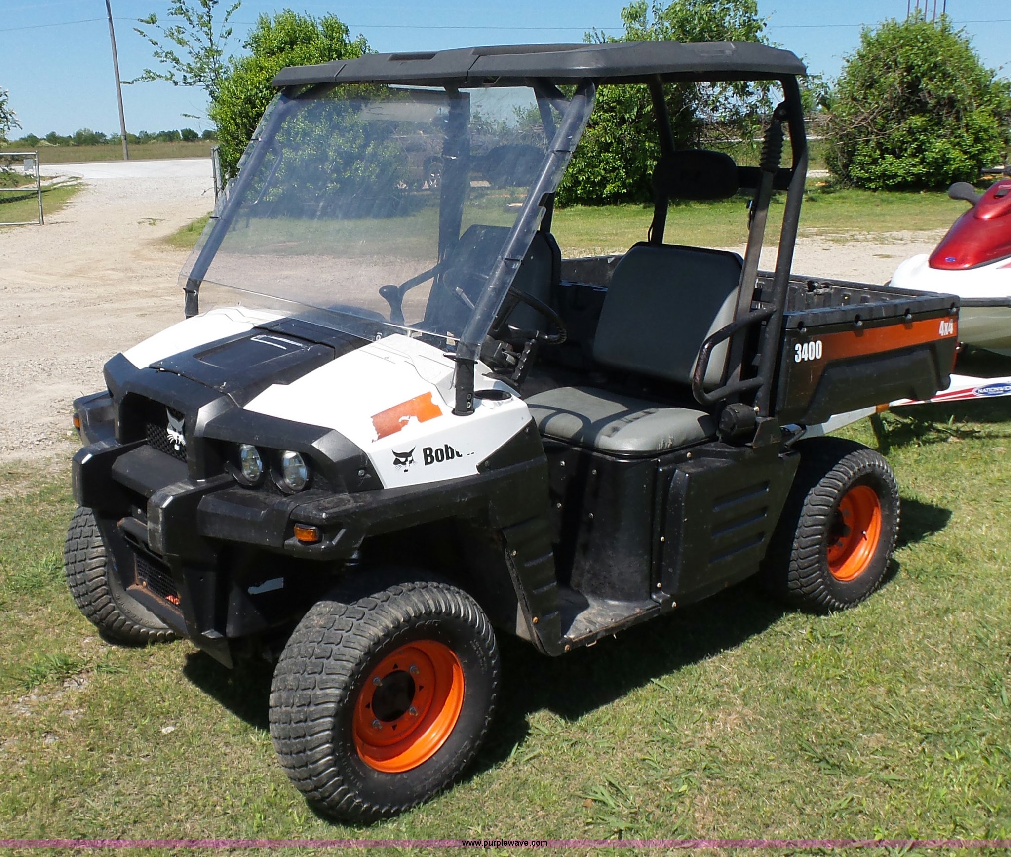 2011 Bobcat 3400 utility vehicle in Eufaula, OK | Item K7196 sold ...