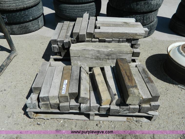 (2) pallets of chock blocks in Plainville, KS | Item BI9944 sold ...
