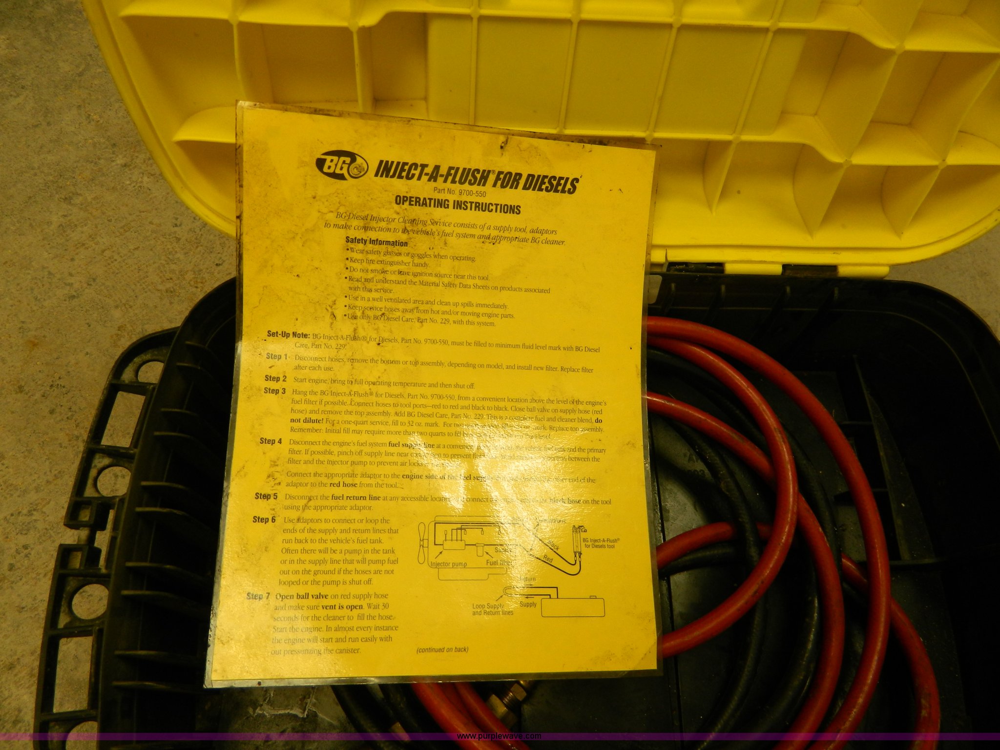 BG Inject A flush diesel kit in Plainville, KS | Item BI9911 sold ...