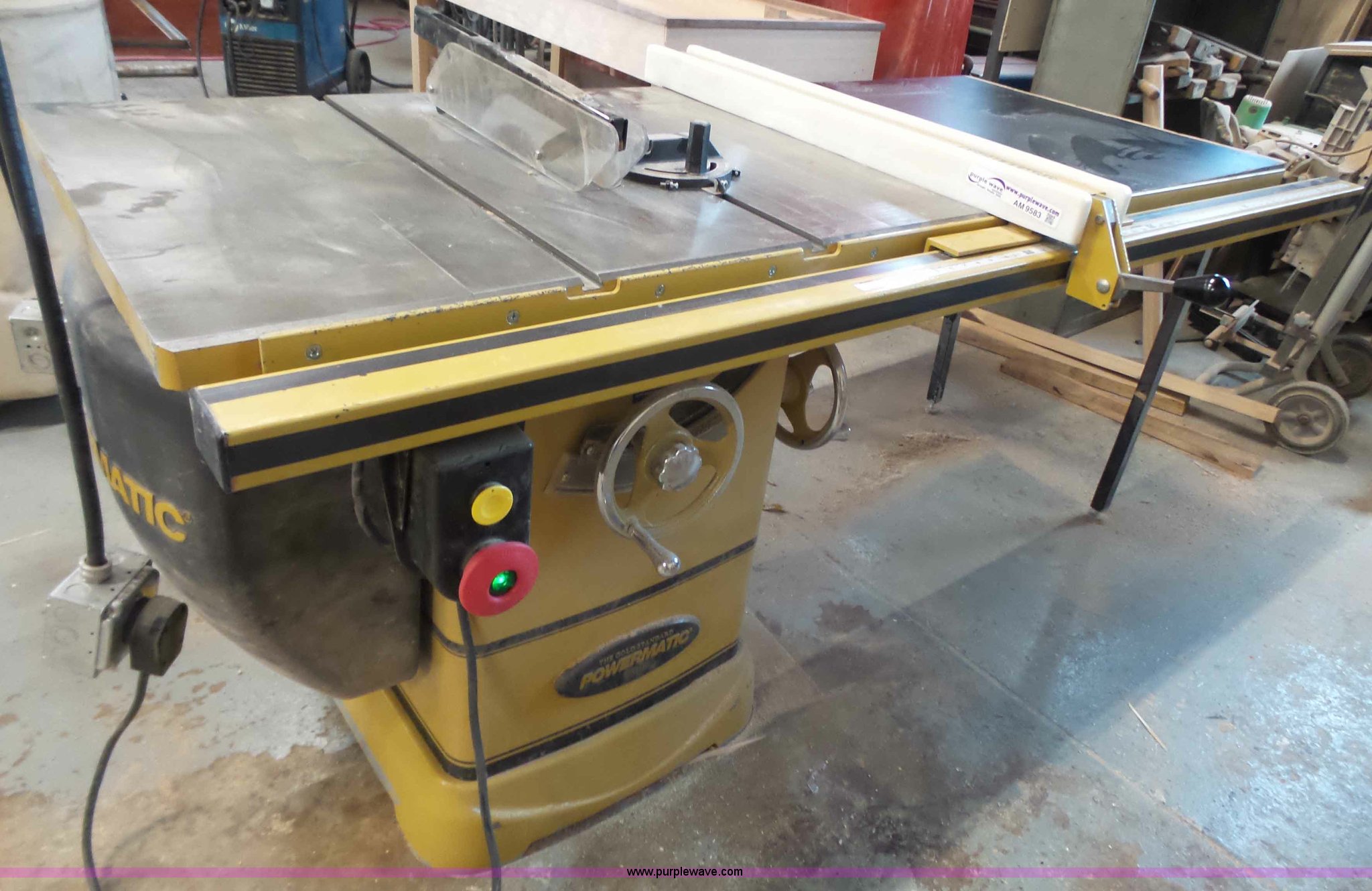 Powermatic 2000 cabinet table saw in White City, KS | Item AM9583 sold ...