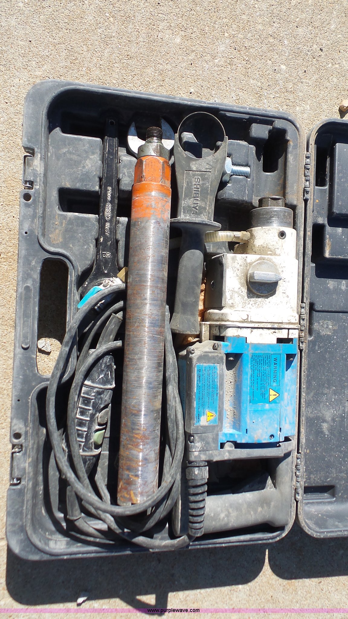 Shibuya RH1531 core drill in Lawrence, KS | Item BN9507 sold | Purple Wave