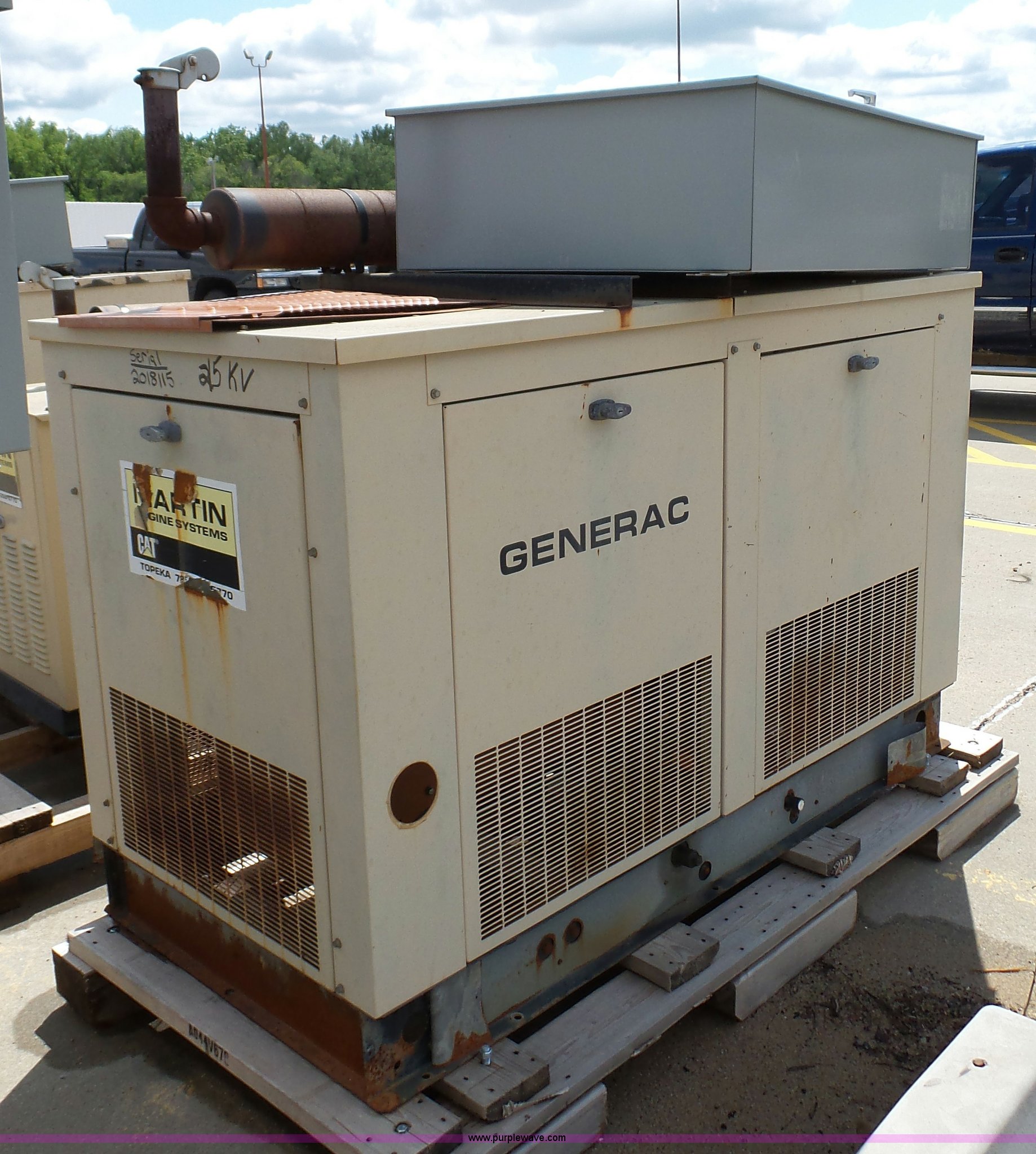 1995 Generac 95A00265-5 generator in Topeka, KS | Item K4566 sold ...
