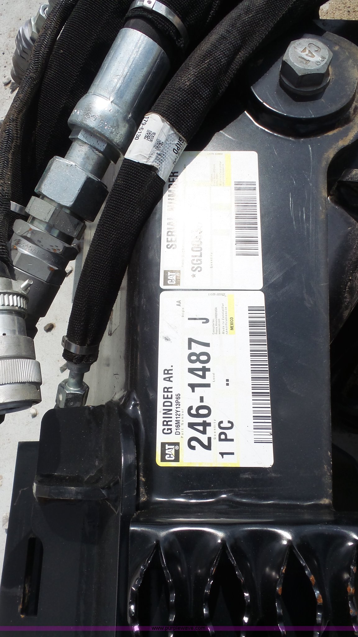 Caterpillar SG18B skid steer stump grinder in Olathe, KS | Item K4596 ...