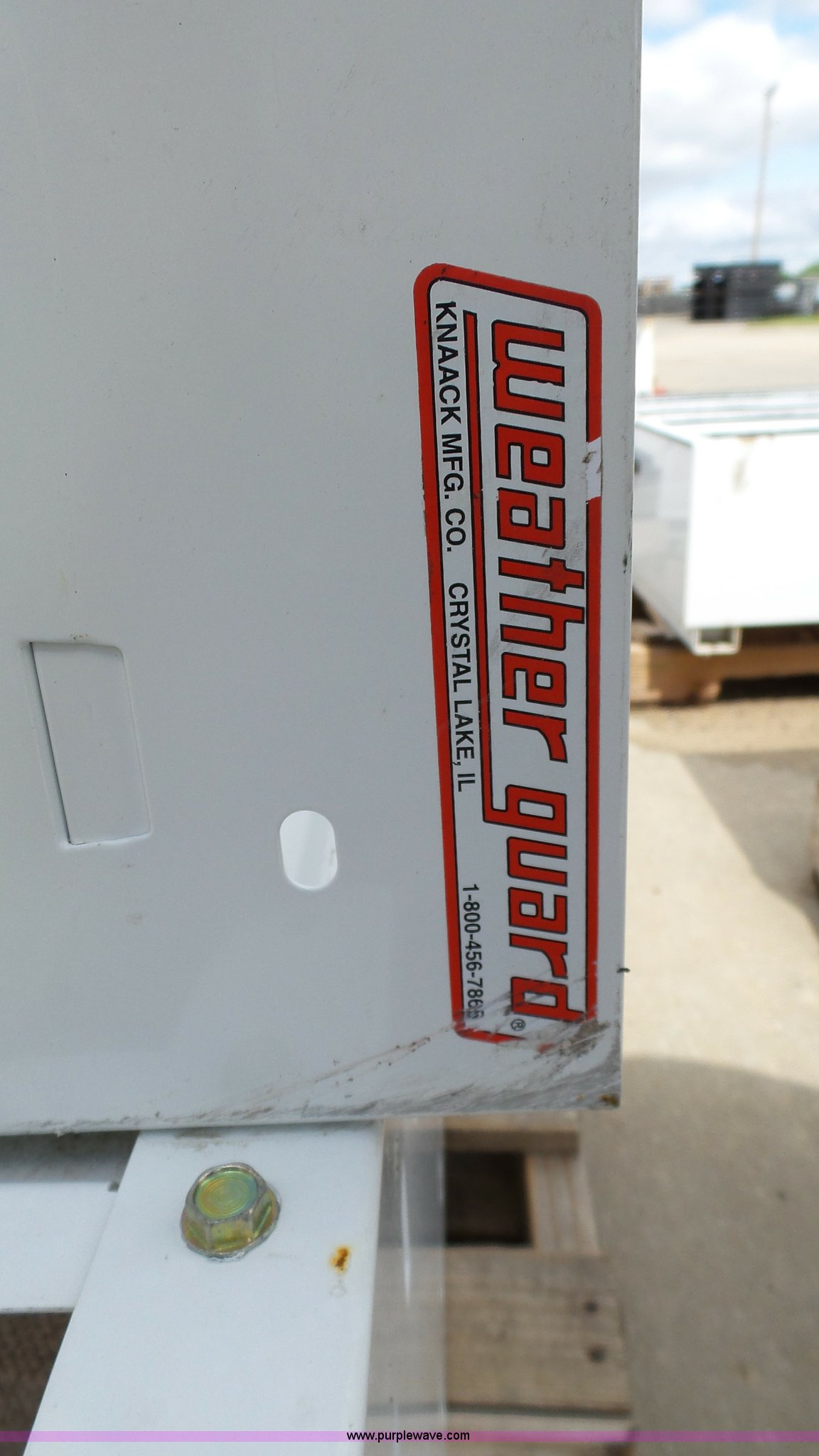 (2) Weatherguard shelves in Topeka, KS | Item BV9559 sold | Purple Wave