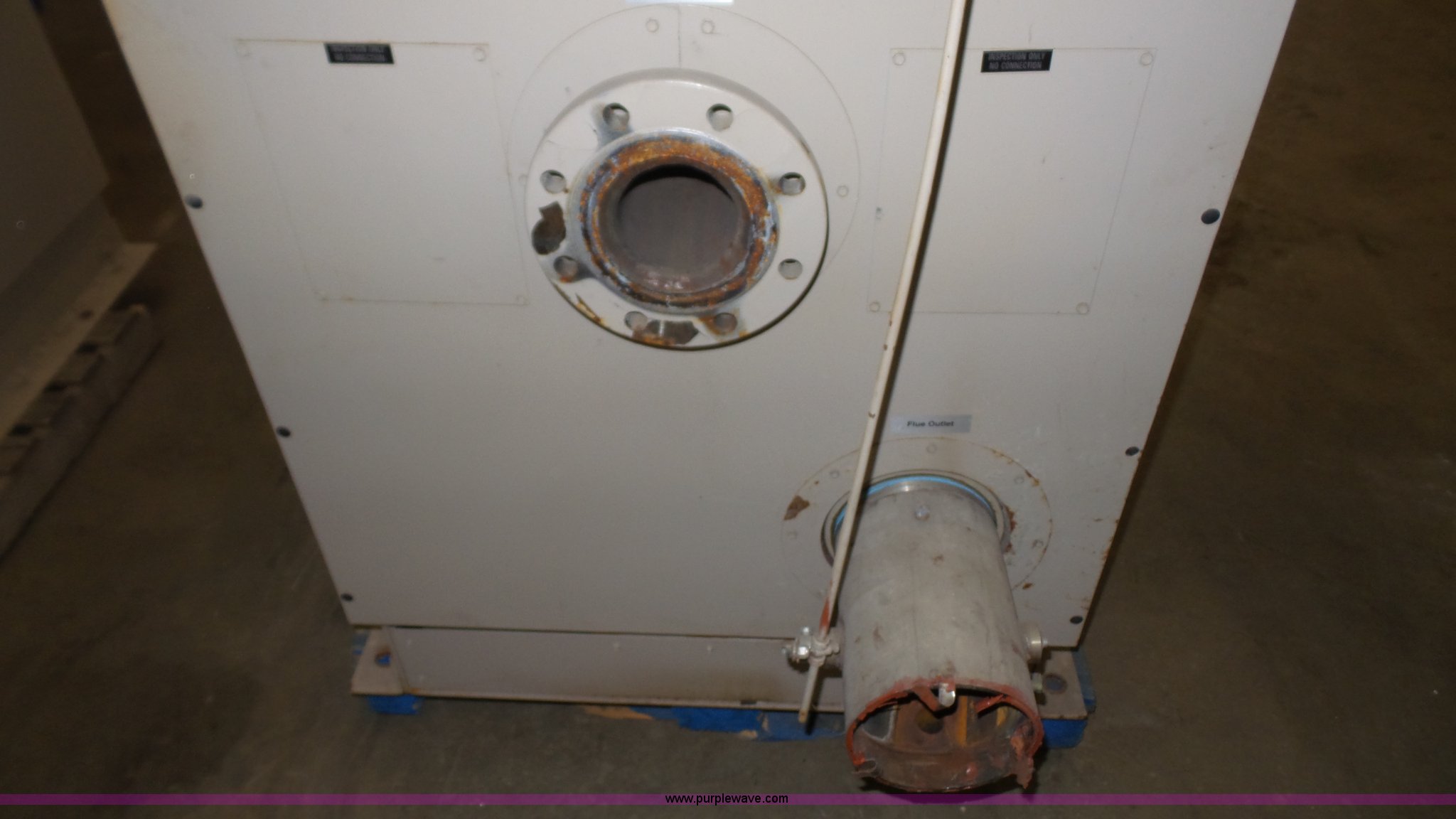 2004 Fulton PHW-2000 pulse combustion hydronic heating boiler in Olathe ...