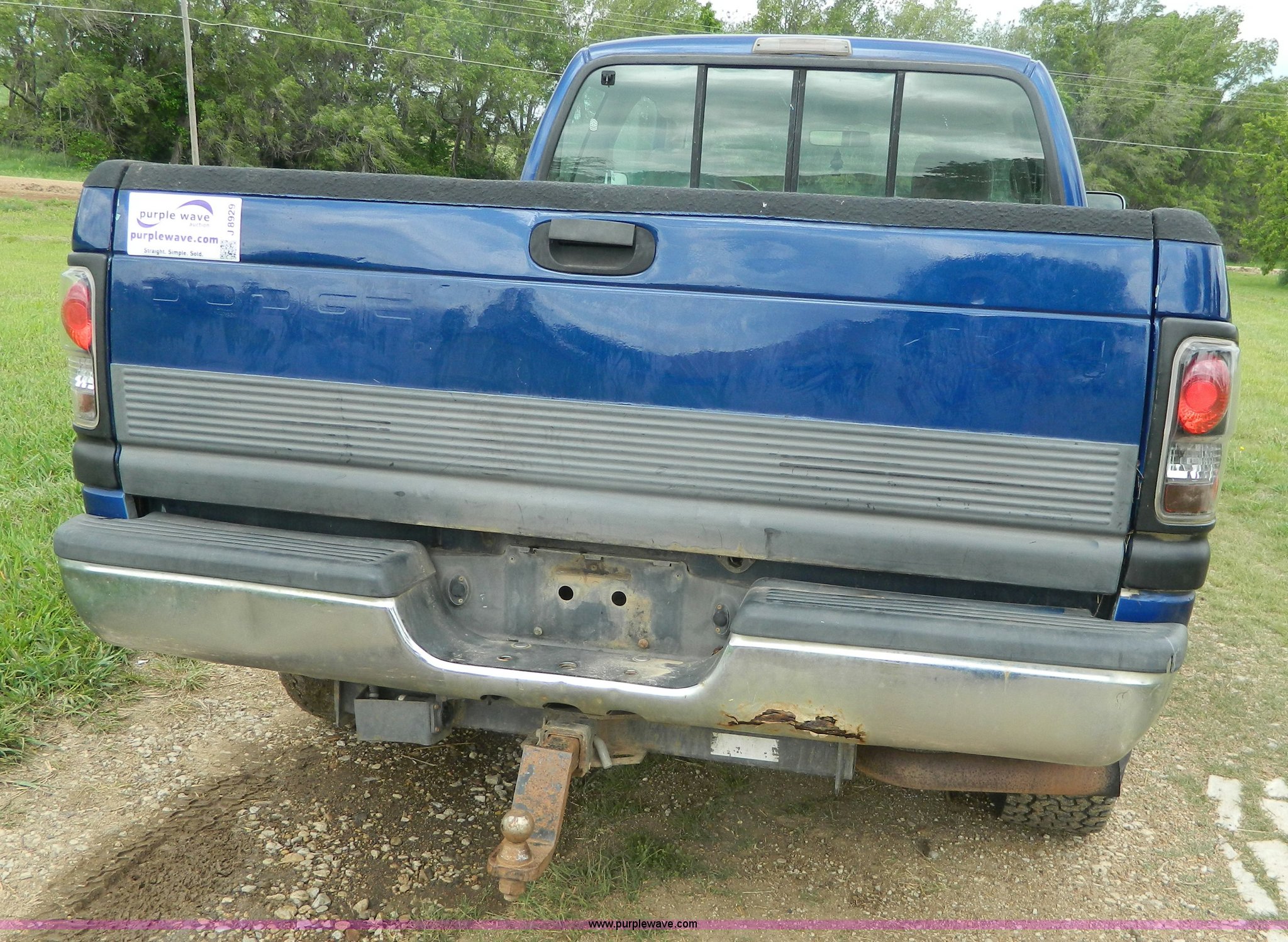 1995 Dodge Ram 1500 Ext. Cab pickup truck in Salina, KS | Item J8929 sold | Purple Wave