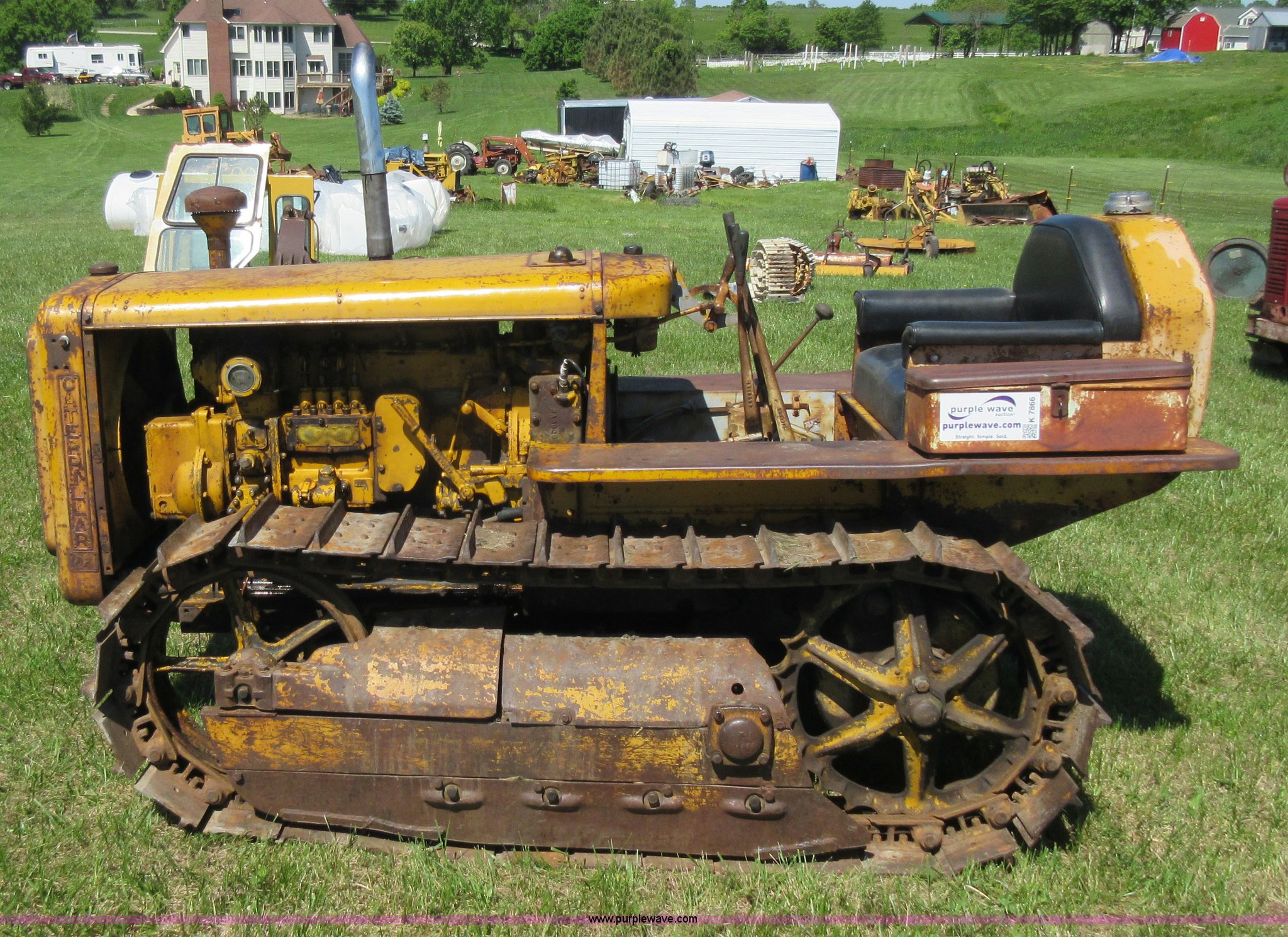 1938 Caterpillar D2 crawler tractor in Liberty, MO | Item K7866 sold ...