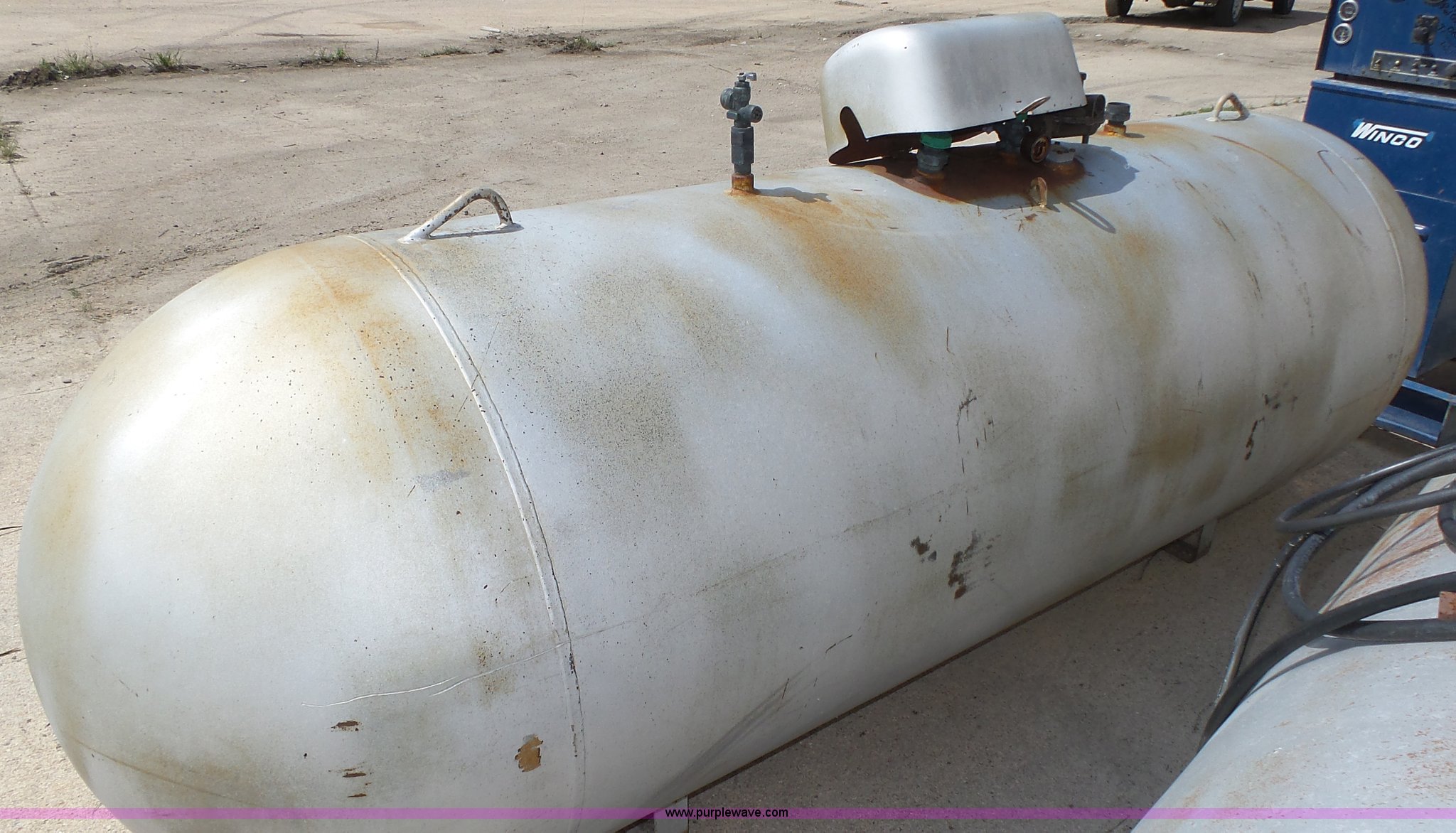 (2) propane tanks in Atkinson, NE | Item K8299 sold | Purple Wave