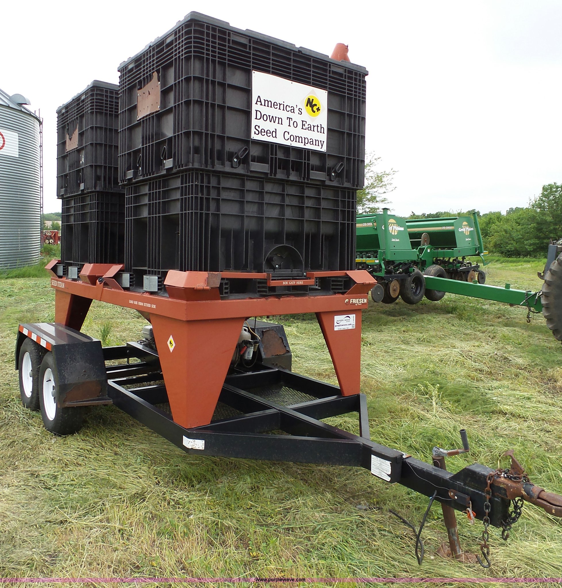 Friesen Titan seed tender trailer in Washington, KS | Item J4940 sold ...