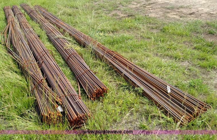 (600) 20'L pieces of no. 4 rebar in Lebo, KS | Item BR9316 sold ...